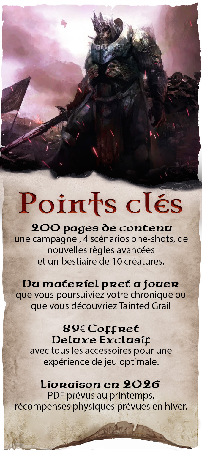 Tainted Grail : Vie et Mort en Avalon