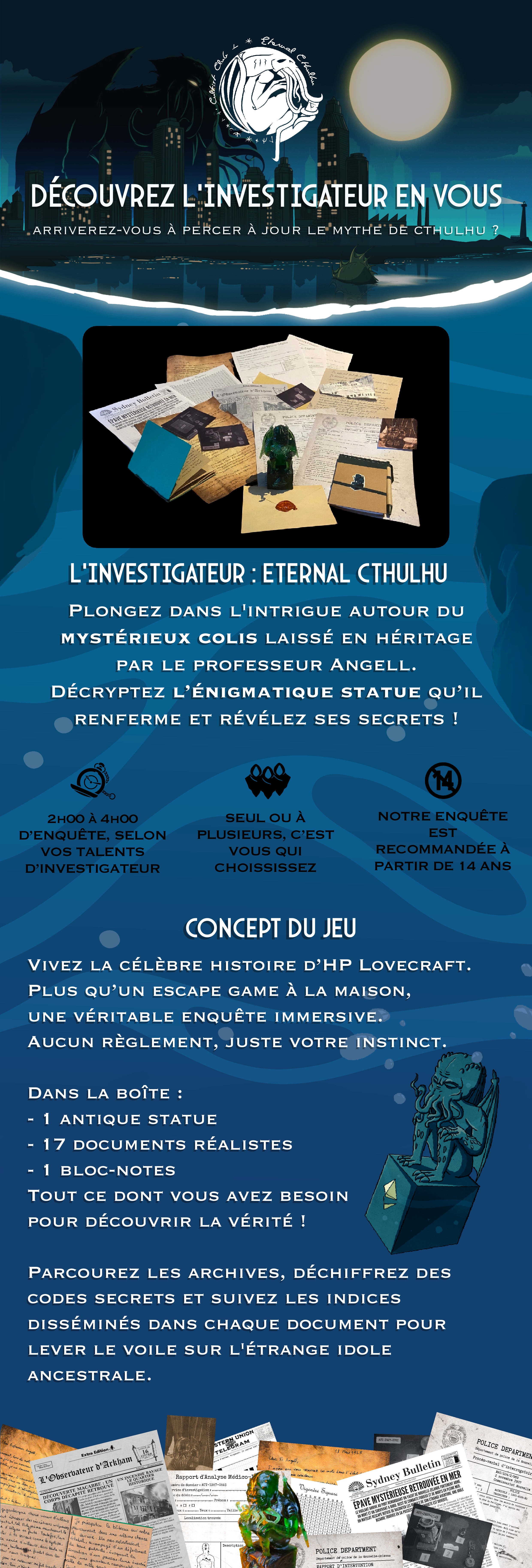 L'investigateur : Eternal Cthulhu