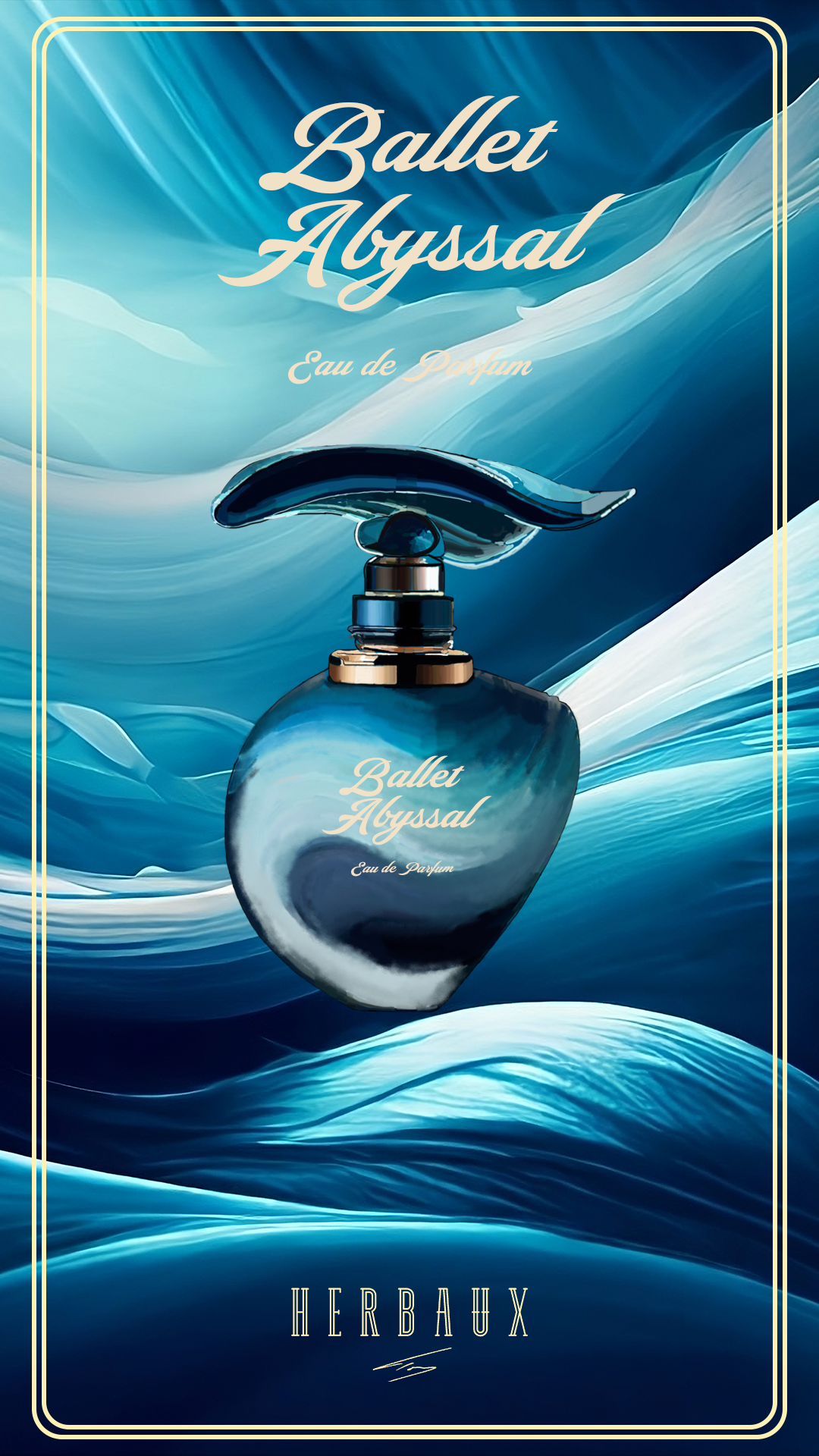Parfum d'art Ballet Abyssal: L'Essence des Profondeurs