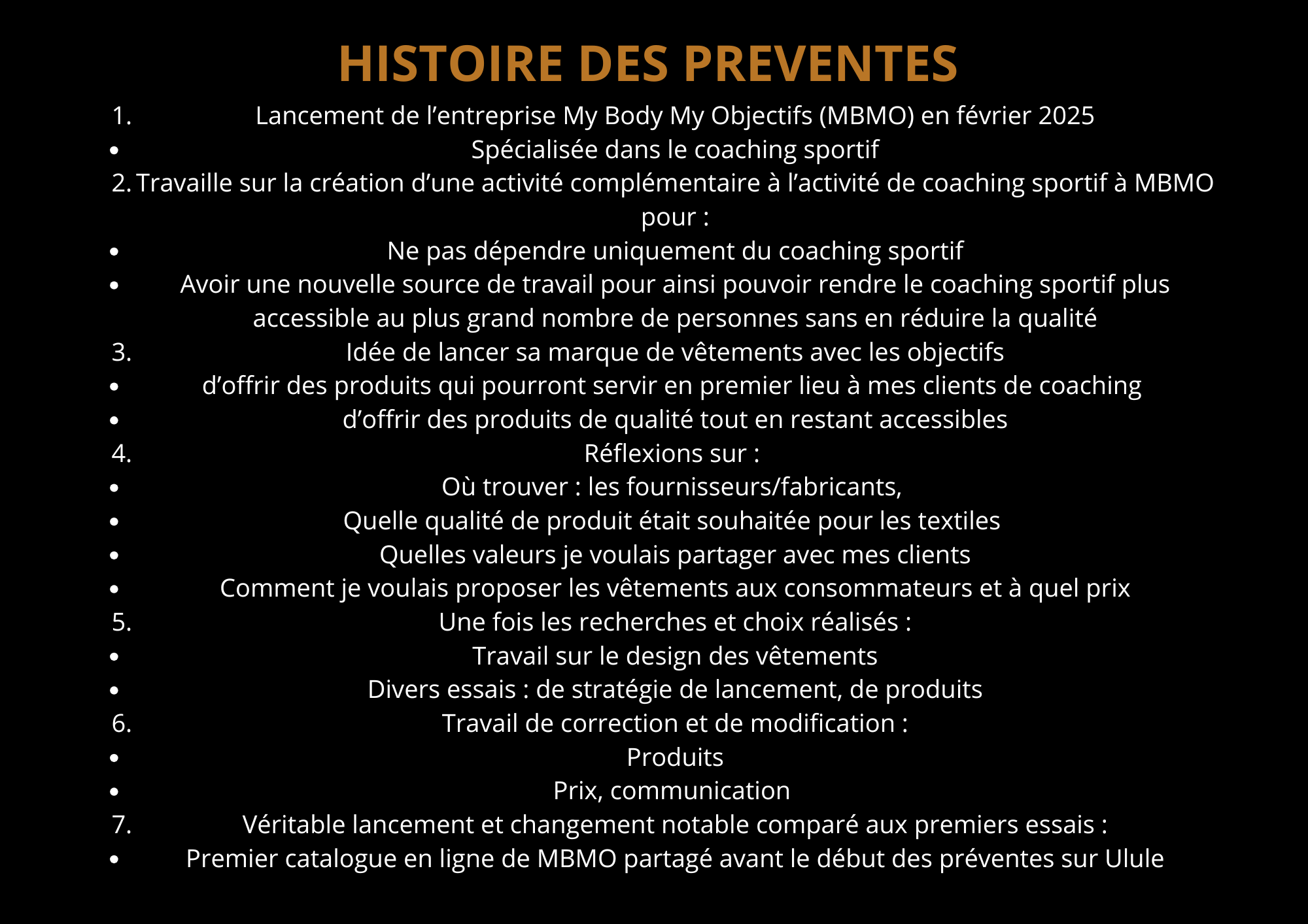 Les préventes textile My Body My Objectifs épisode 1