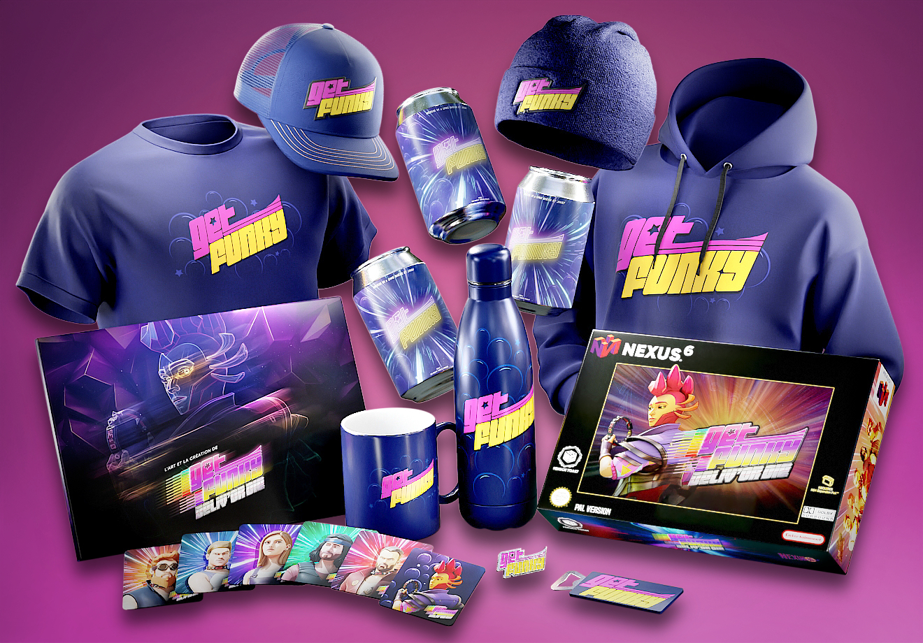 Get Funky - Le jeu vidéo Nexus VI 🔥 Objectif : 750 000 € 🔥 - Ulule