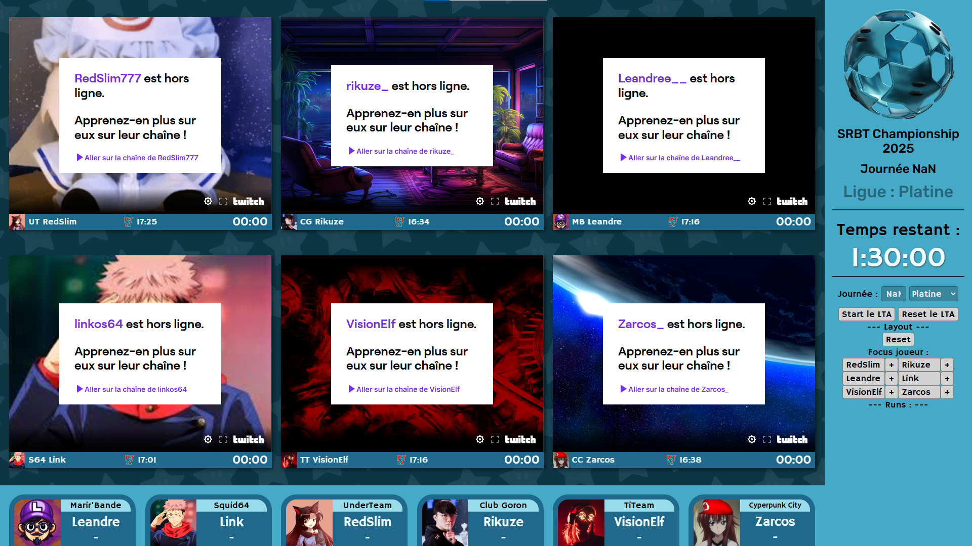 SRBT Championship 2025 - Ulule