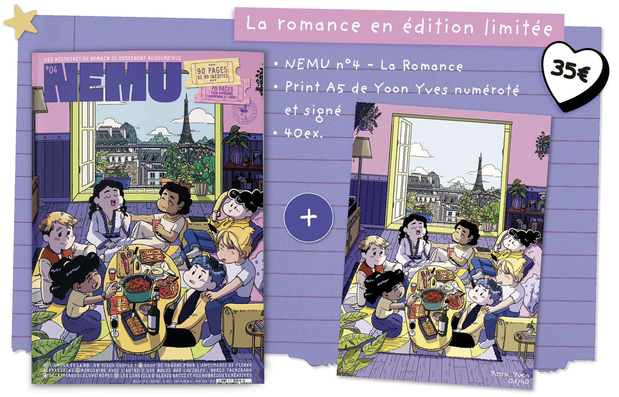 NEMU #04 – Spécial Romance - Ulule