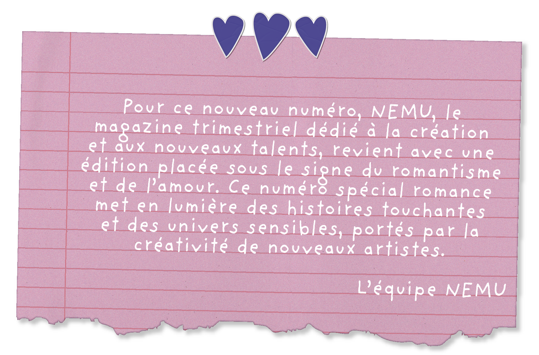 NEMU #04 – Spécial Romance