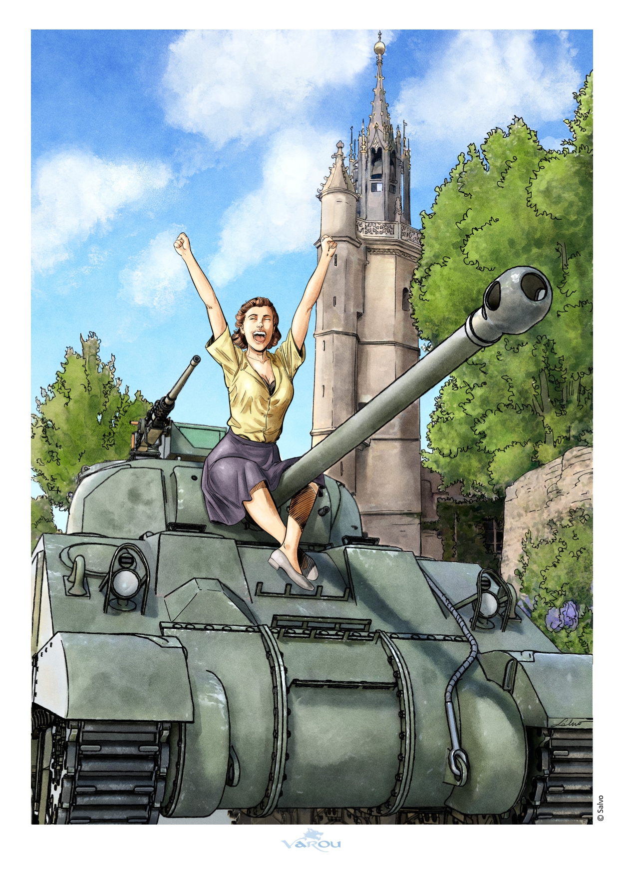 Pin-Up de la 2nde Guerre Mondiale - Ulule