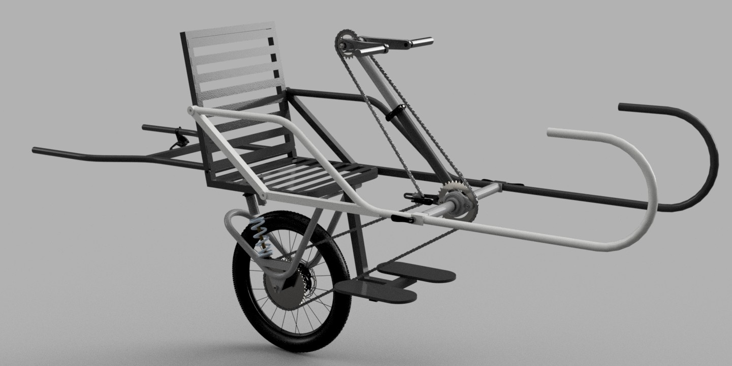 Un manelier pour les joelettes de NATAPH