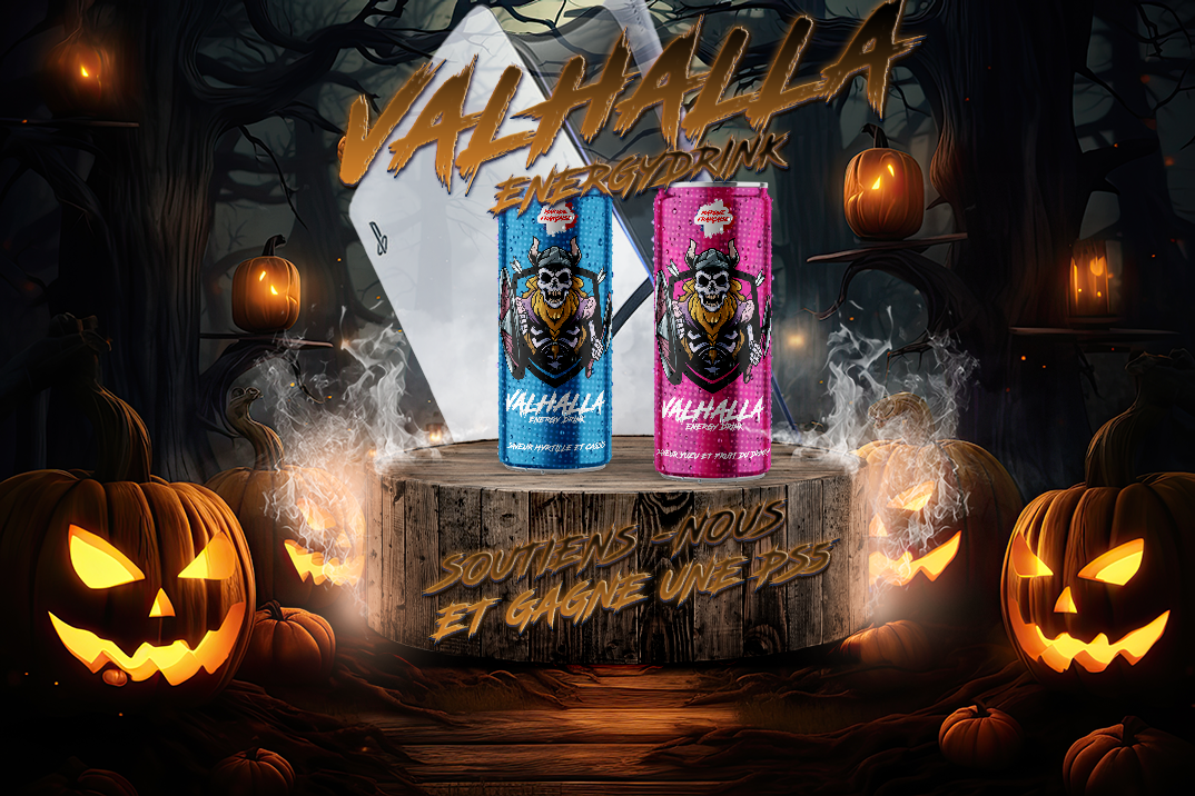 Valhalla EnergyDrink votre nouvelle boisson énergisante