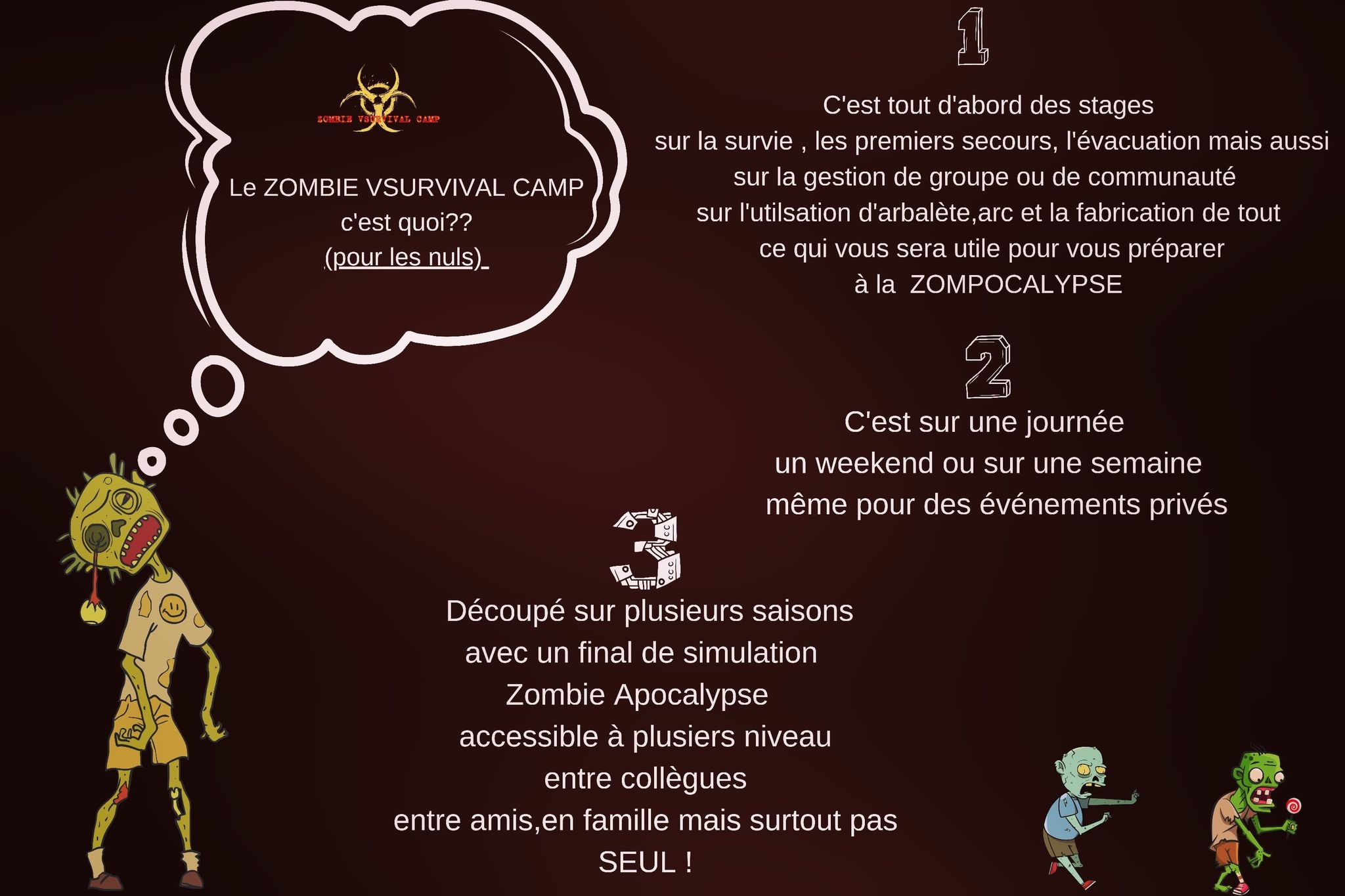 ZOMBIE VSURVIVAL CAMP - Ulule