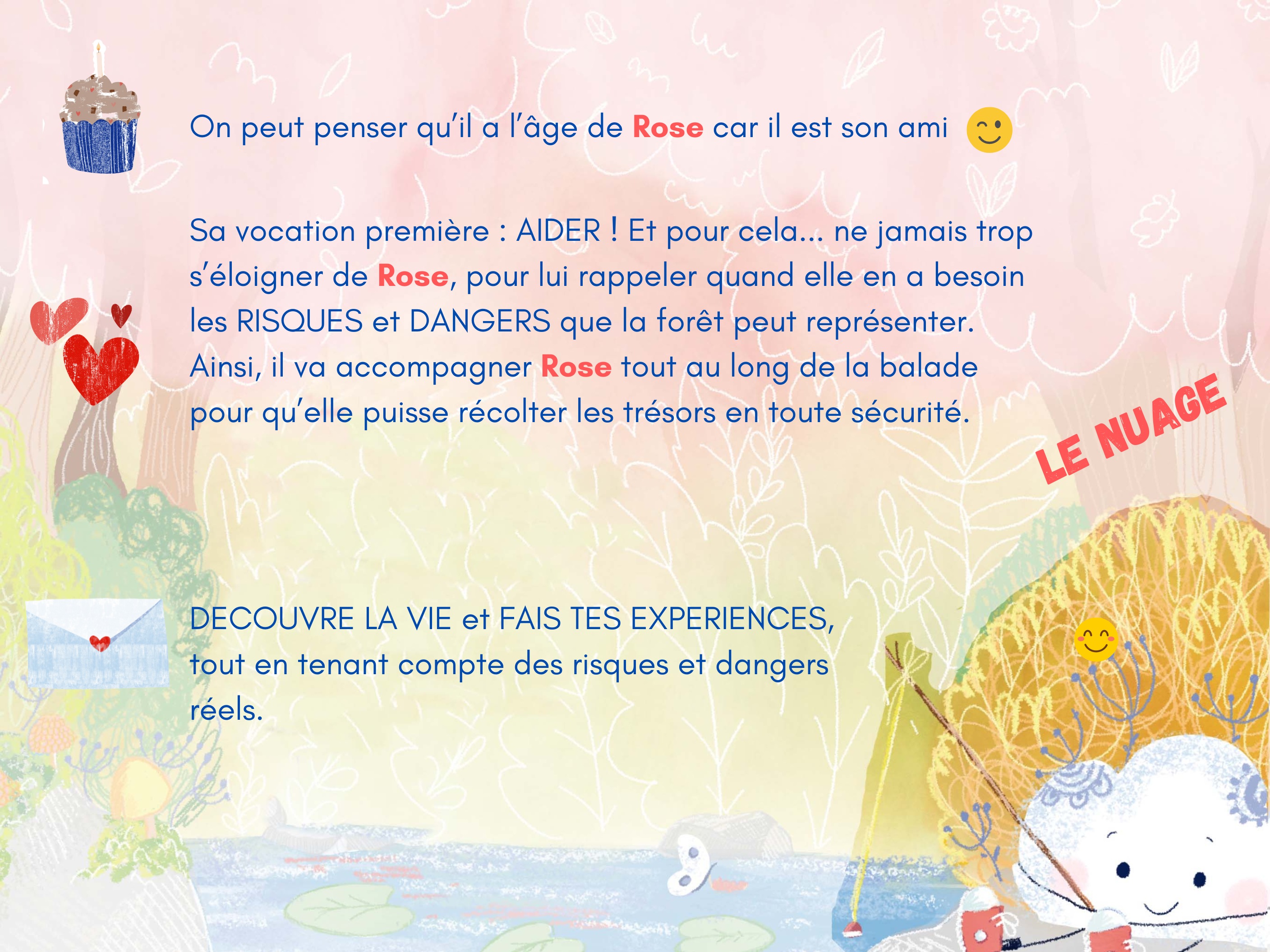 Album jeunesse "Rose et le nuage" - Ulule