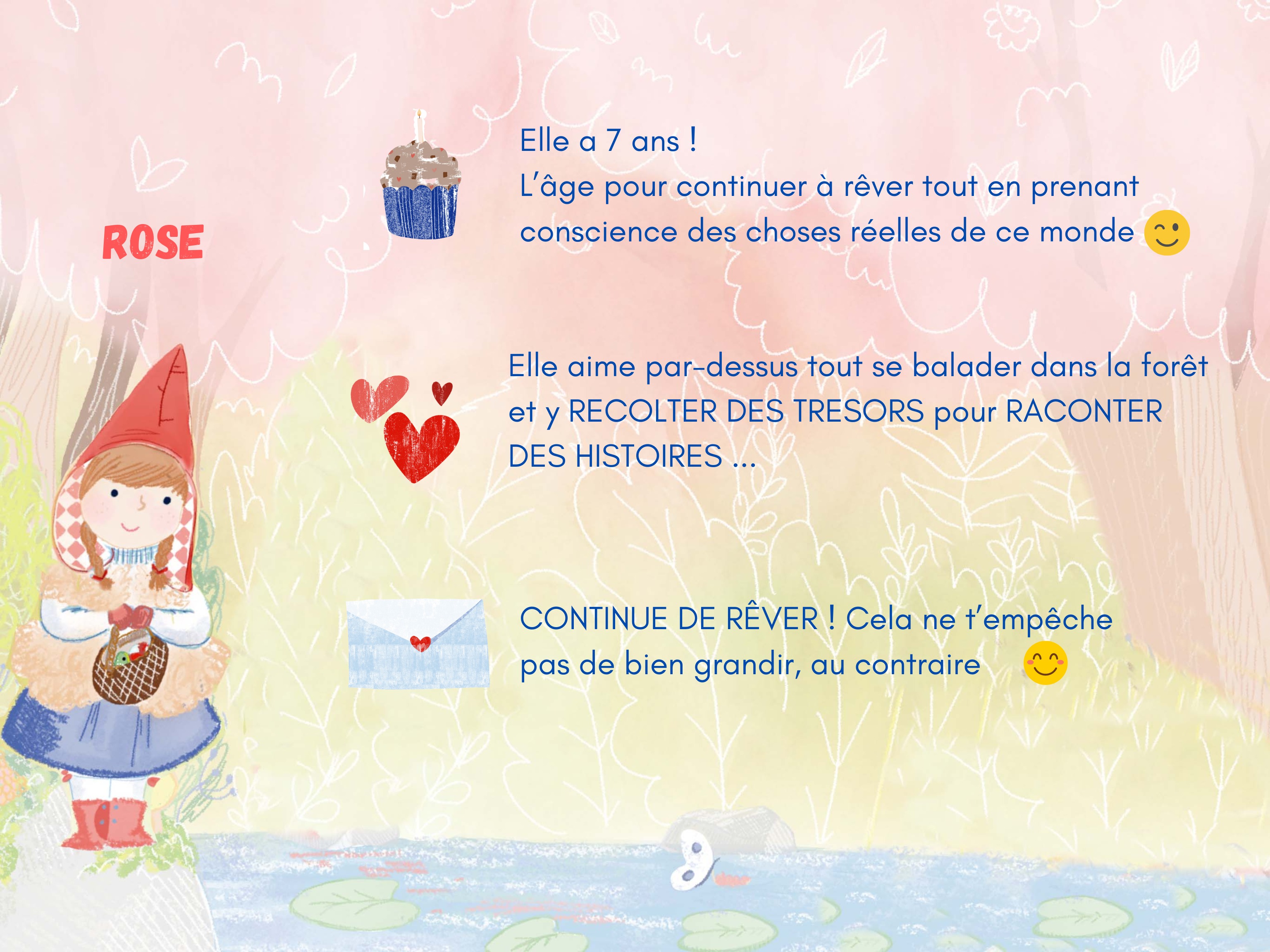 Livre jeunesse "Rose et le nuage" - Ulule