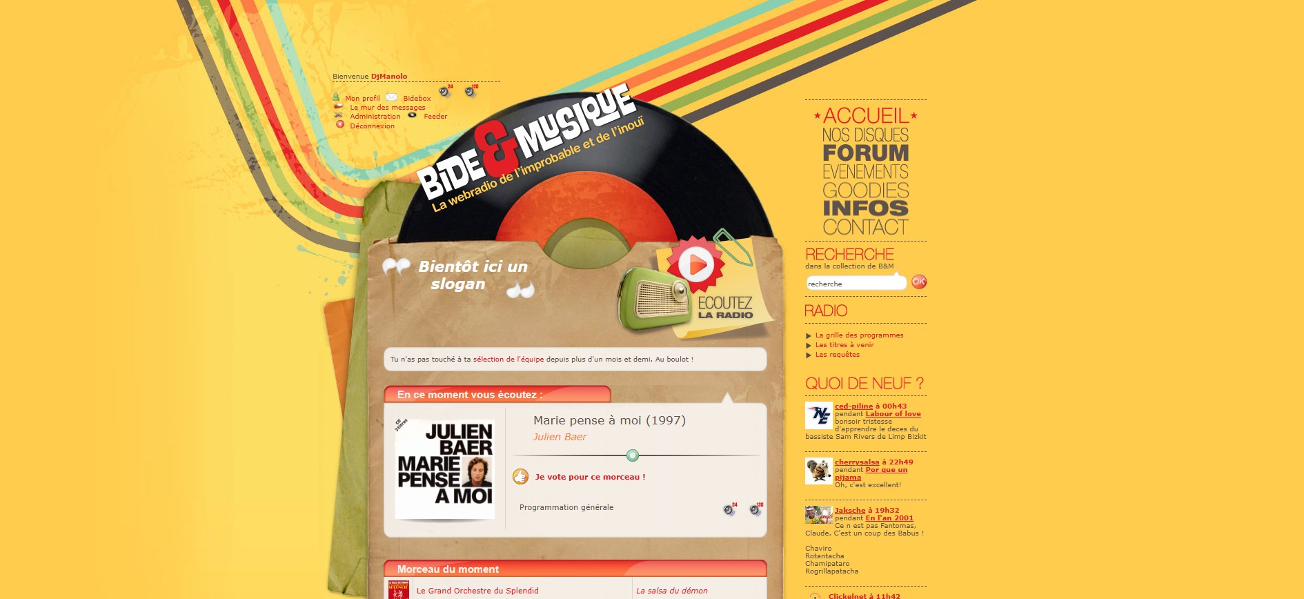 Soirée Bide&Musique en 2026 - Ulule