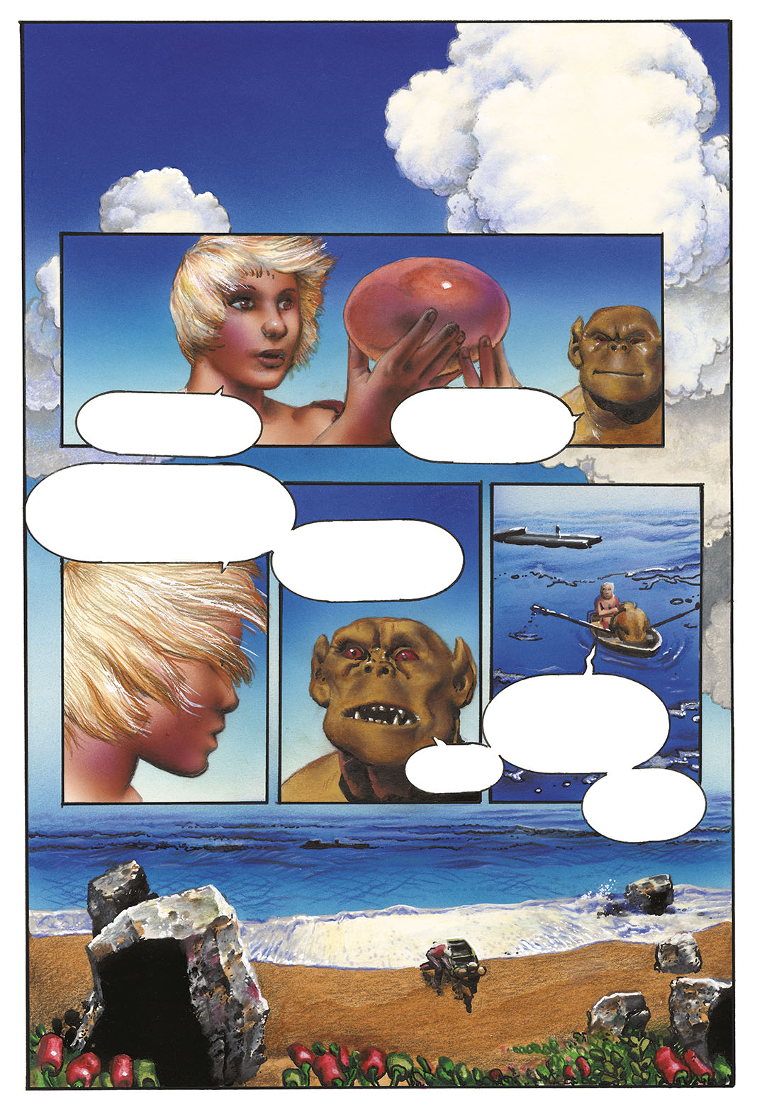 DEN LES ENFANTS DU FEU, La Saga Culte de Richard CORBEN - Ulule