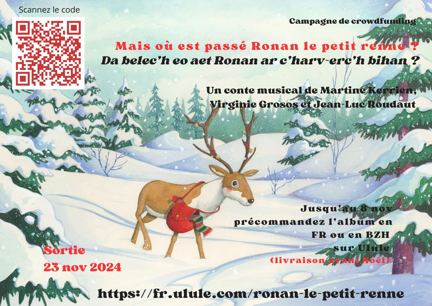 Mais où est passé Ronan le petit renne ? - Ulule