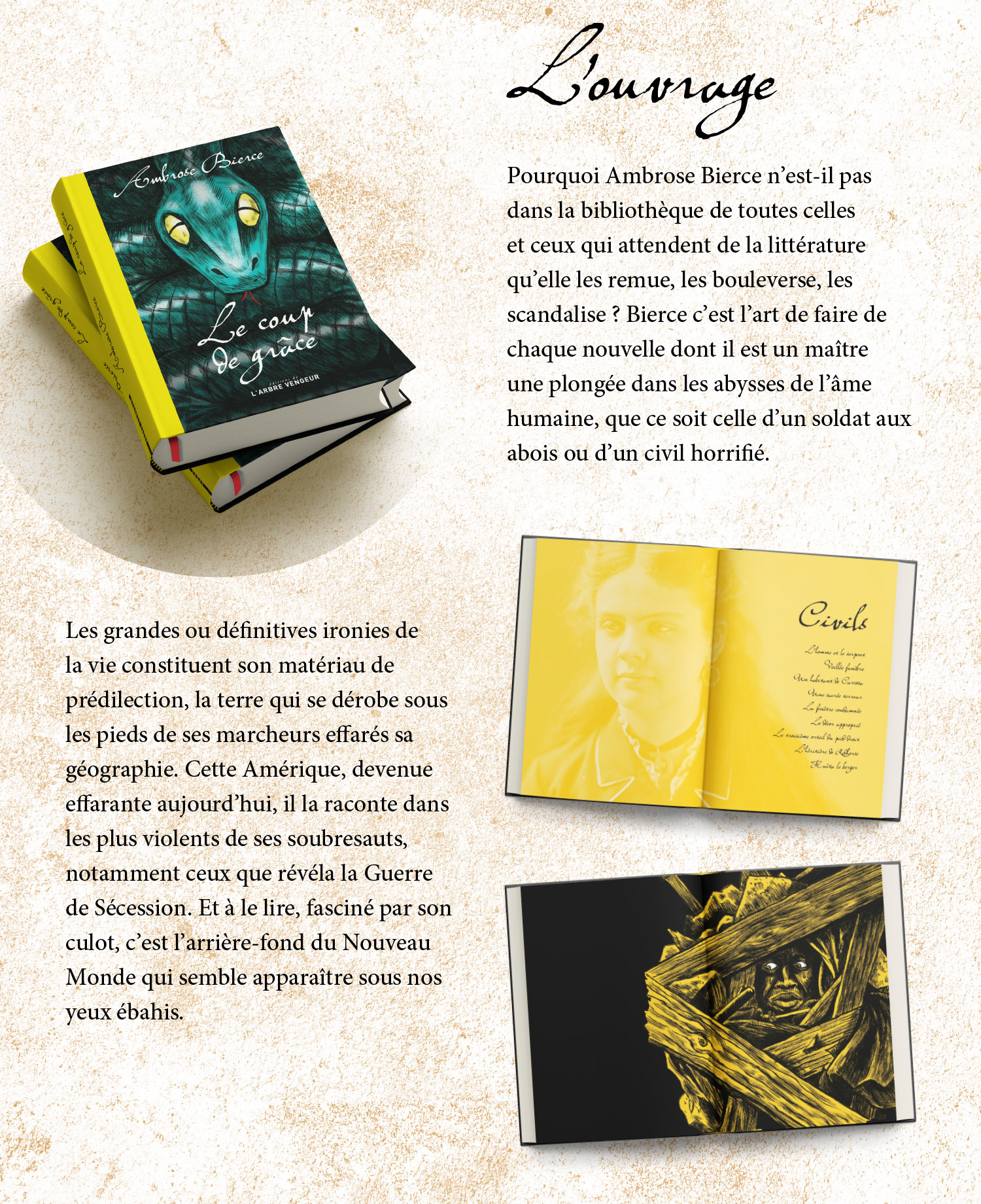 Une édition de prestige pour le corrosif Ambrose Bierce