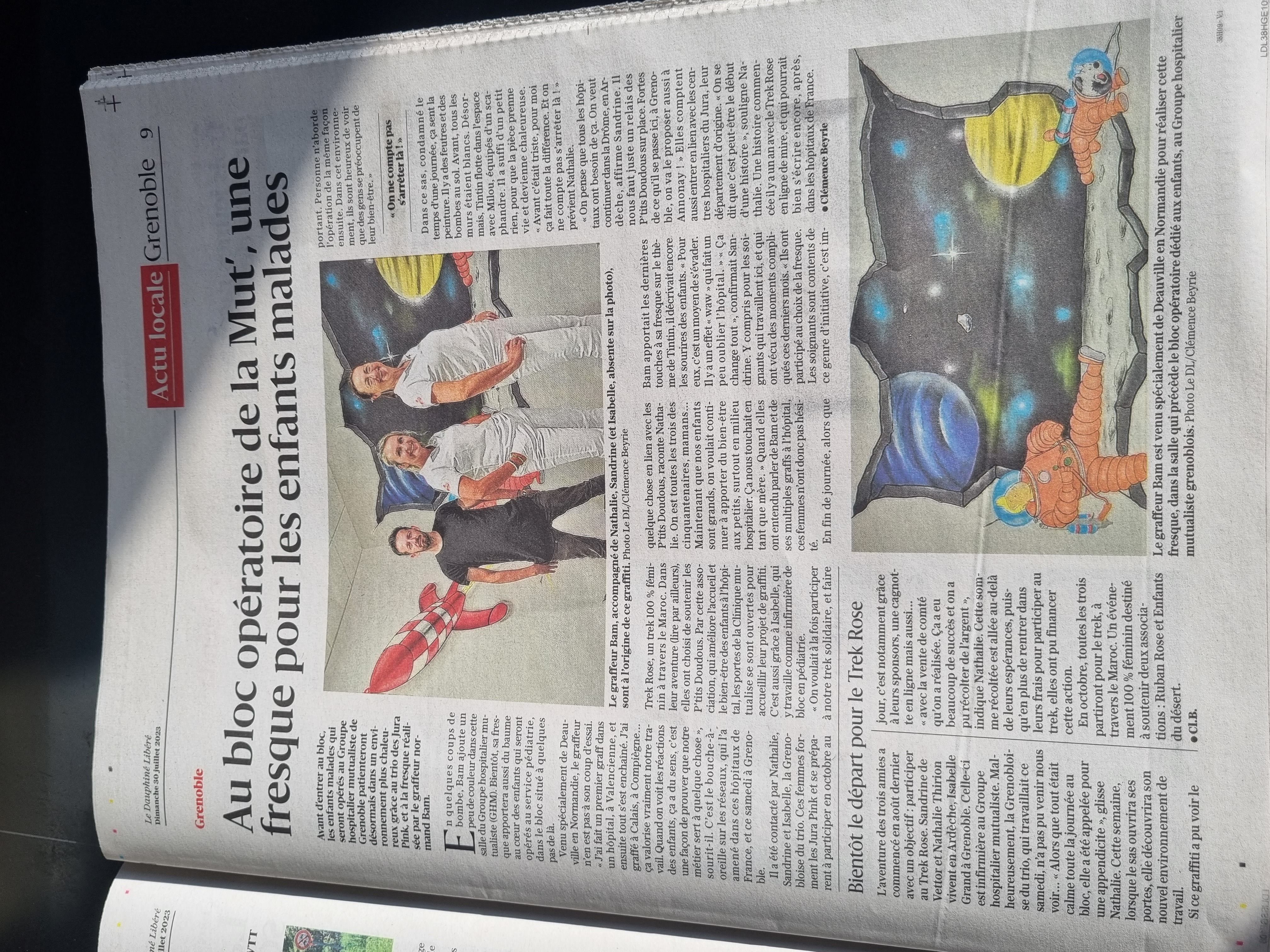 Une fresque pour les enfants opérés à l'hôpital de Valence - Ulule