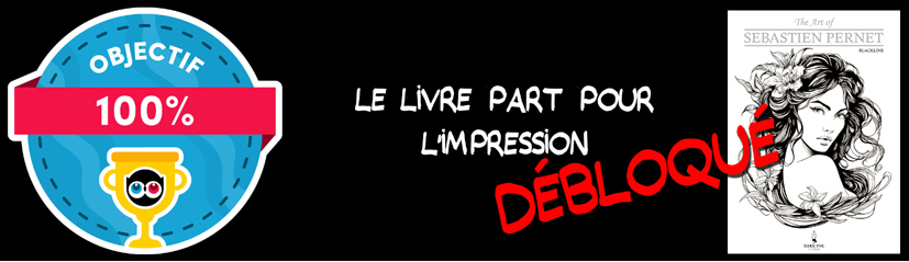 THE ART OF SEBASTIEN PERNET - BLACKLINE