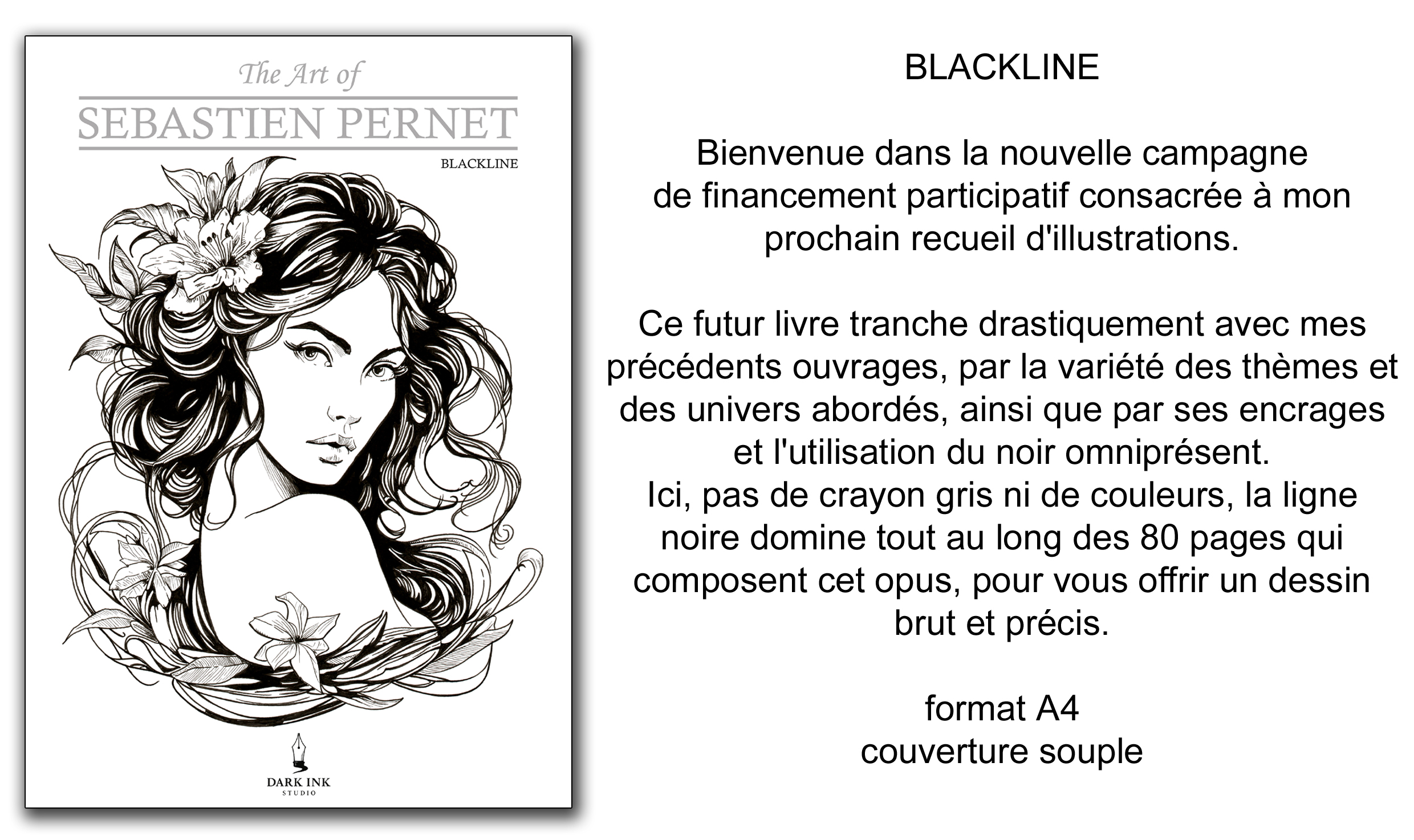 THE ART OF SEBASTIEN PERNET - BLACKLINE