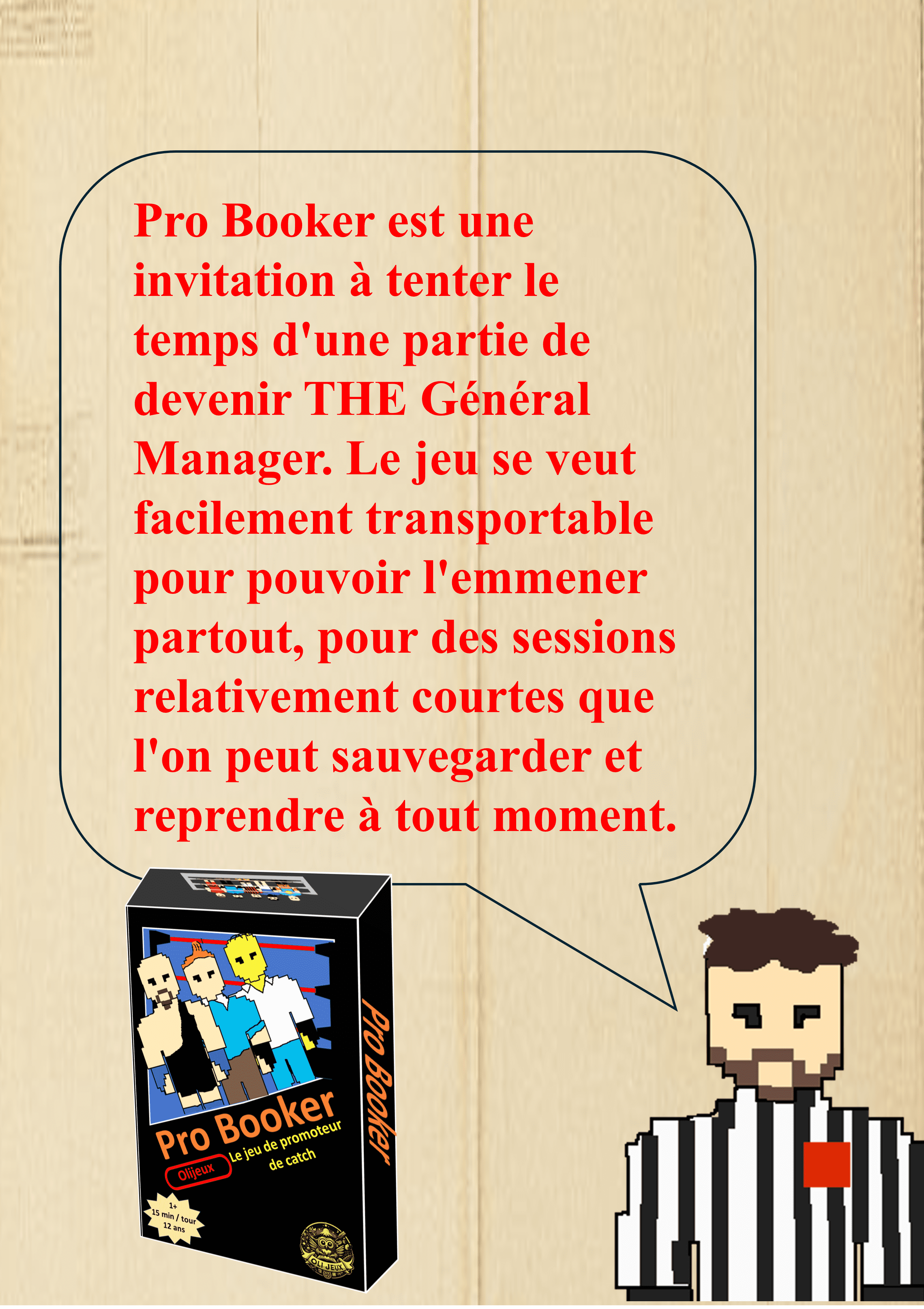 Pro Booker : Jeu de gestion dans l'univers du catch