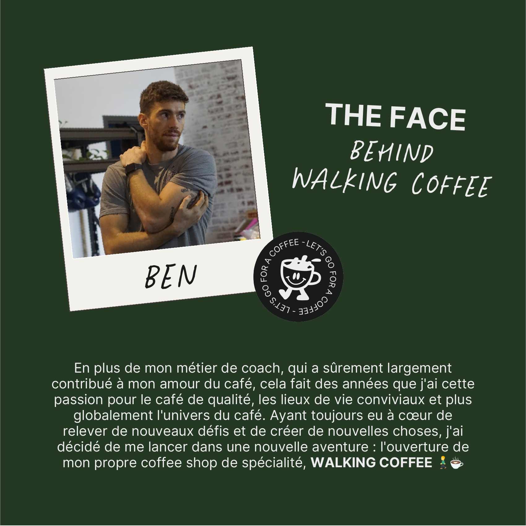 Walking Coffee débarque dans le 10e arrondissement ☕ - Ulule