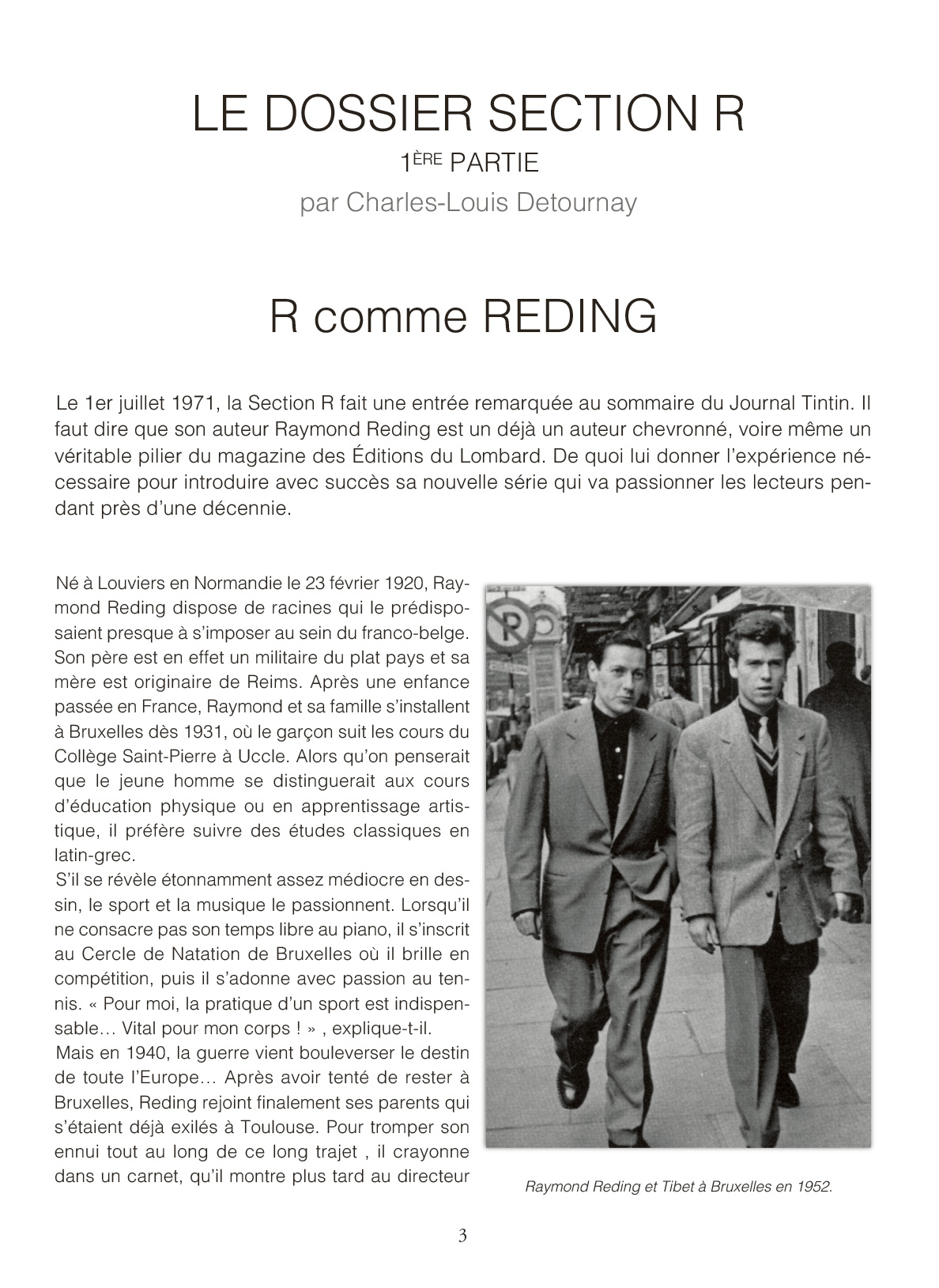 Intégrale SECTION R 3