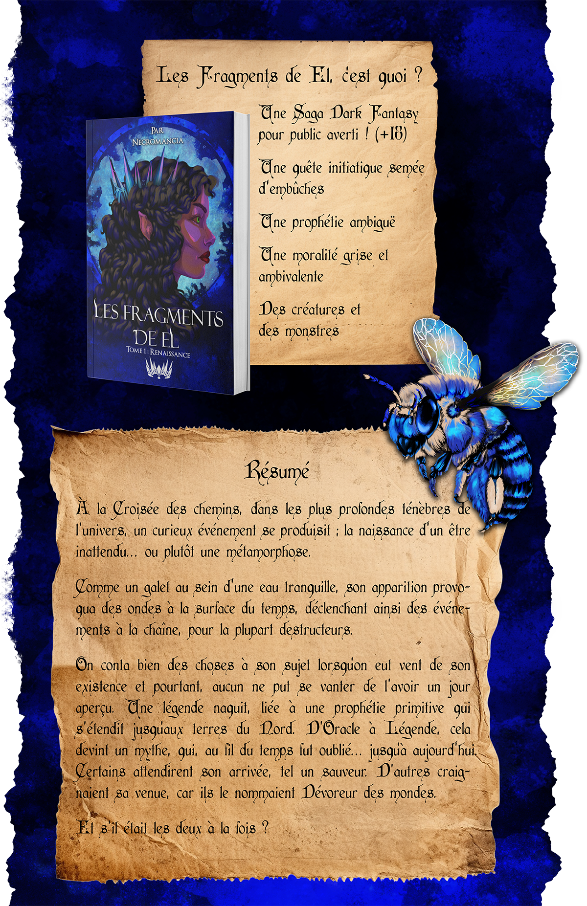 Les Fragments de El, Tome 1 (Livre Broché)