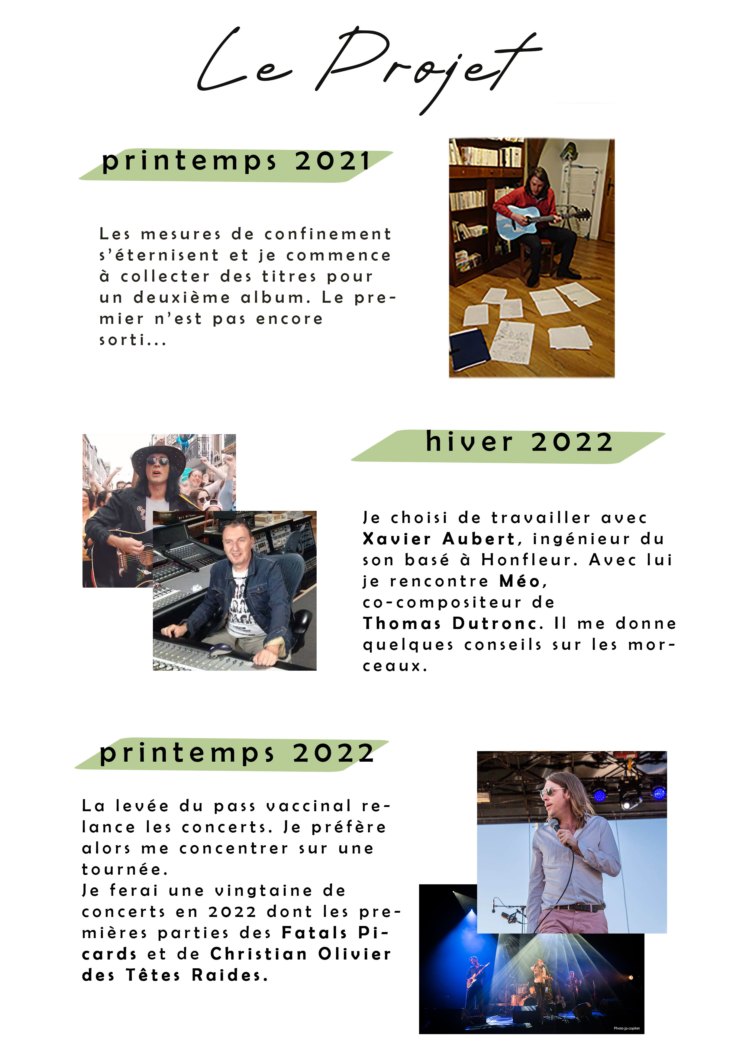 . THIBAULT WOLF / NOUVEL ALBUM . - Ulule