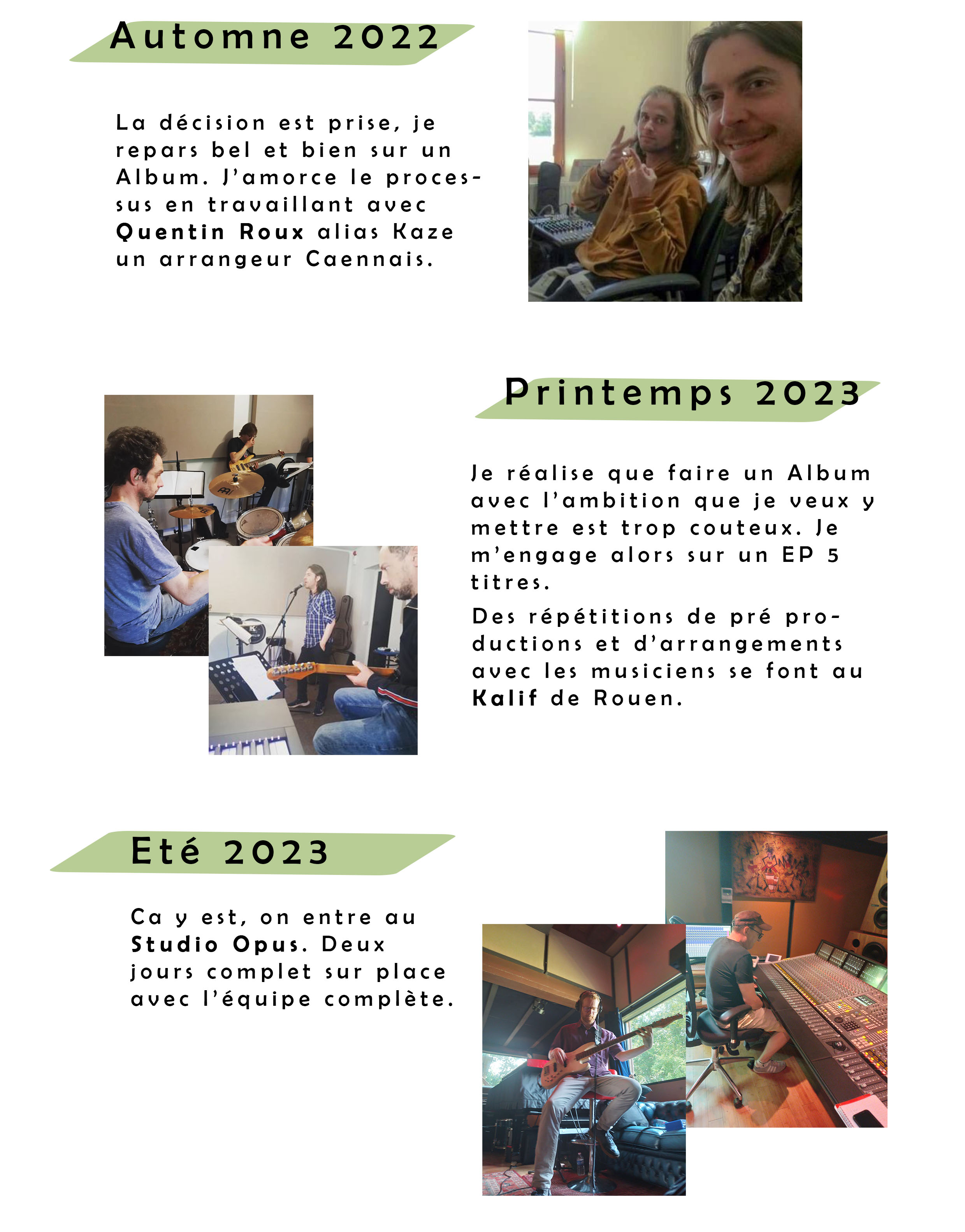 . THIBAULT WOLF / NOUVEL ALBUM . - Ulule