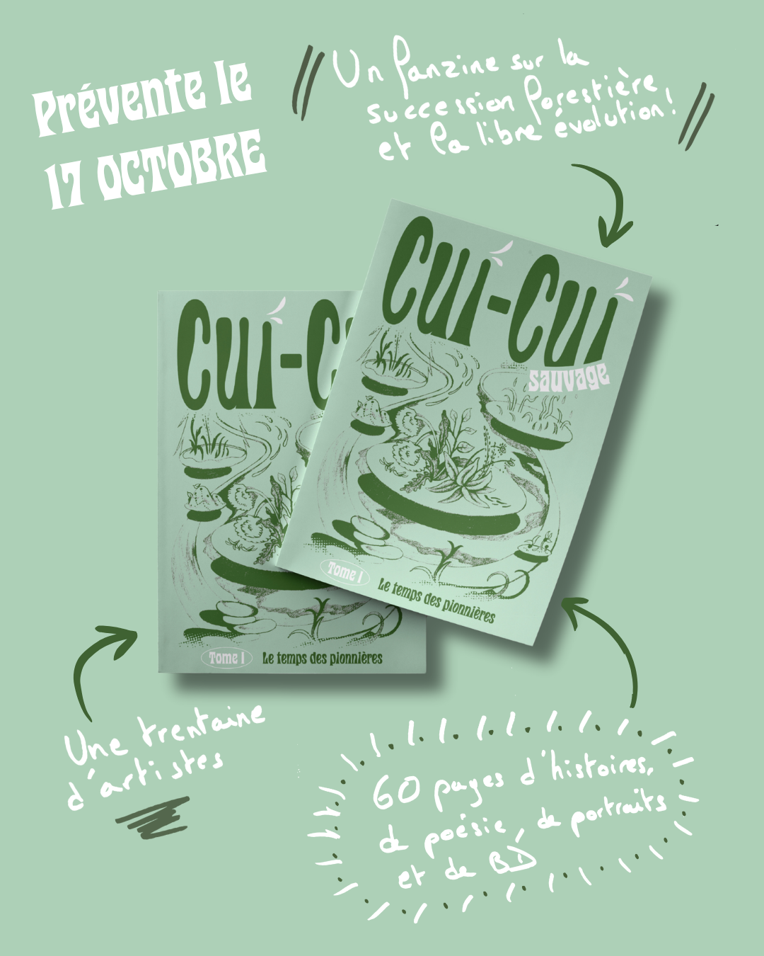 Cui-Cui sauvage, le fanzine qui explore la forêt sauvage - Ulule