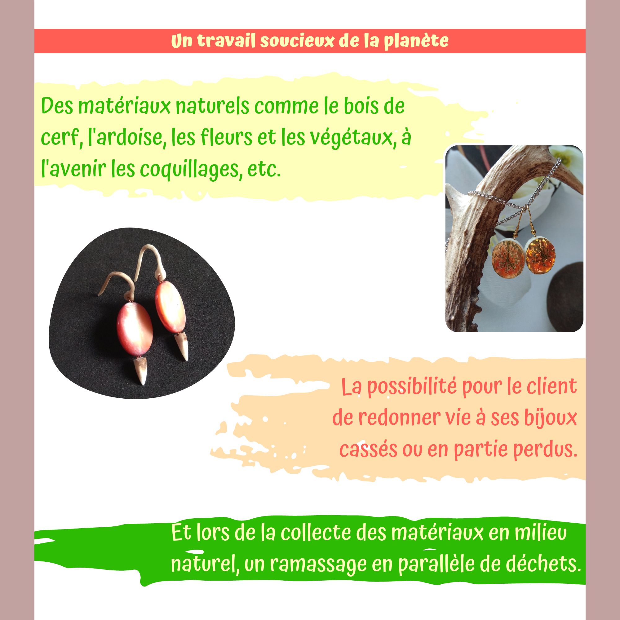 L'Effet de Cerf : bijoux naturels, élégants et responsables