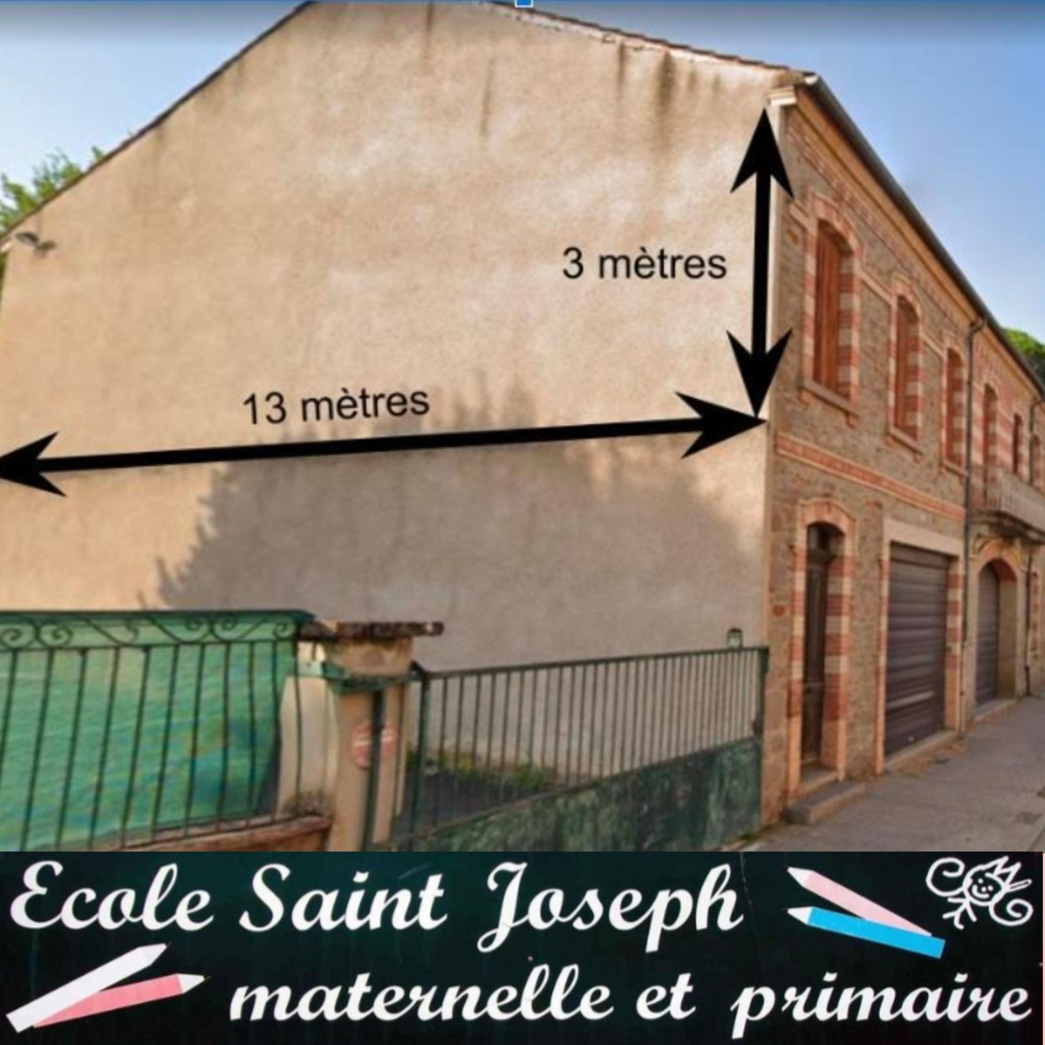 Fresque Murale - Ecole St Joseph - Ulule
