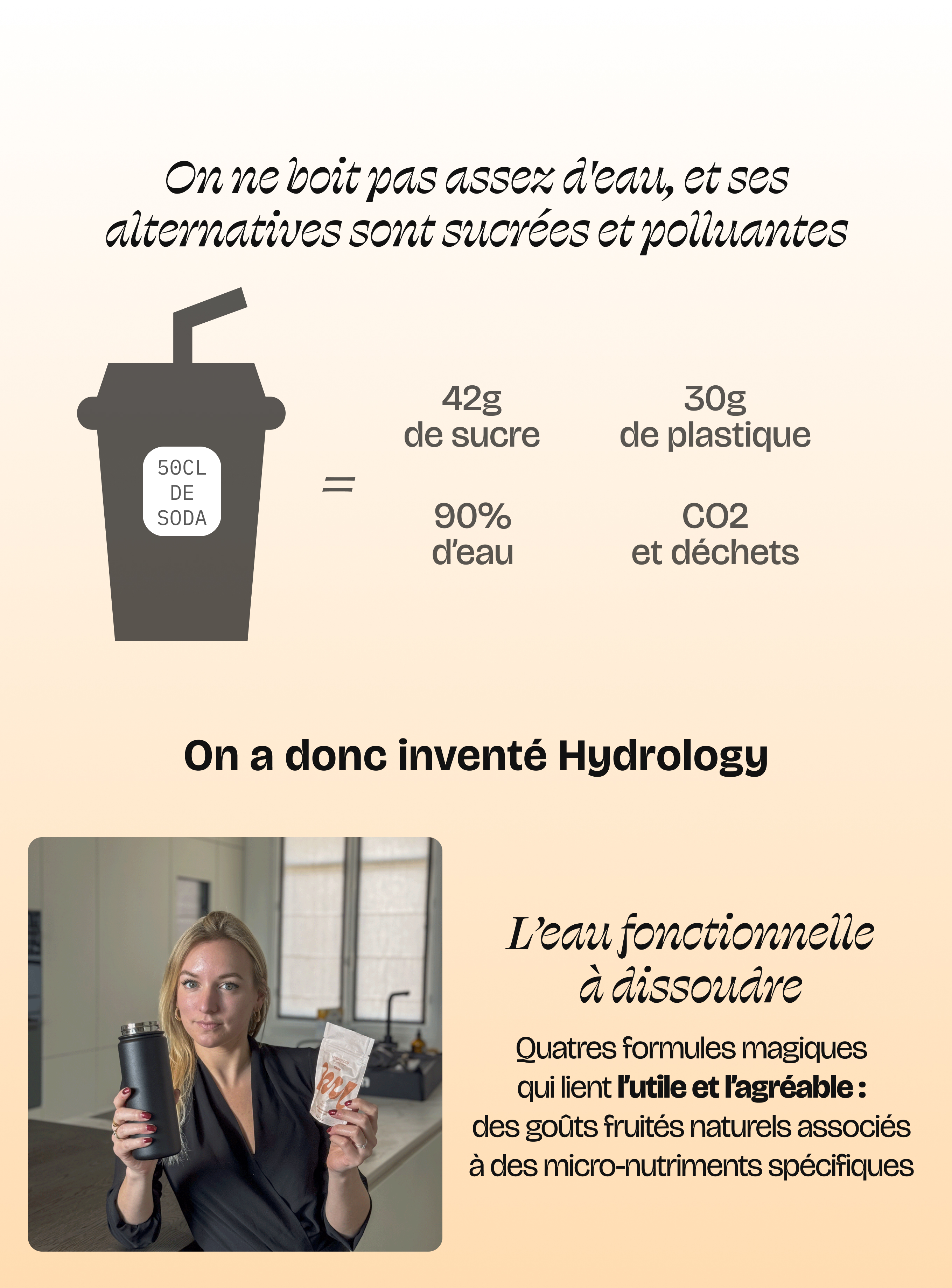 Hydrology, la bille qui enrichit l'eau