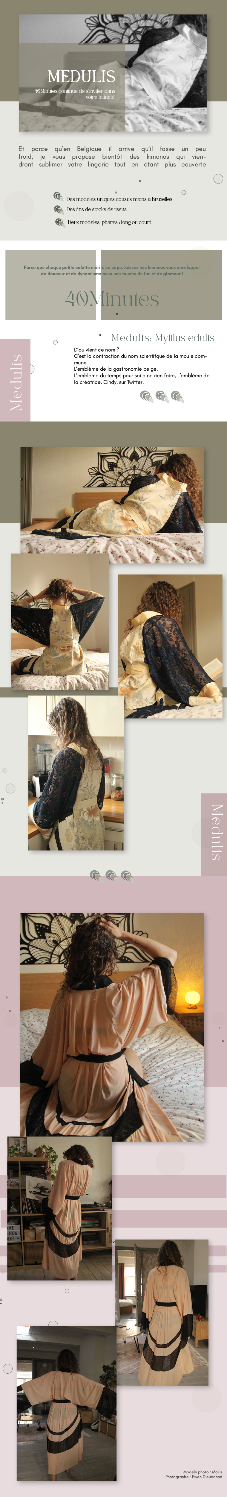 40Minutes: une lingerie 100% belge - Ulule