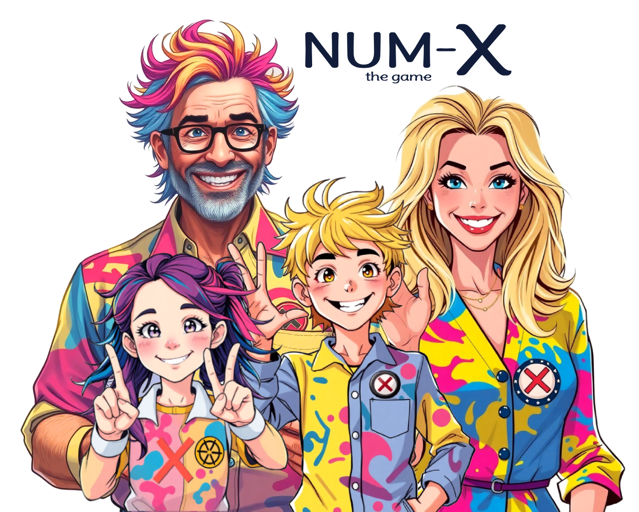 Num-X, le Jeu de cartes de l'année ! Selon le Pr. Num-X ! - Ulule