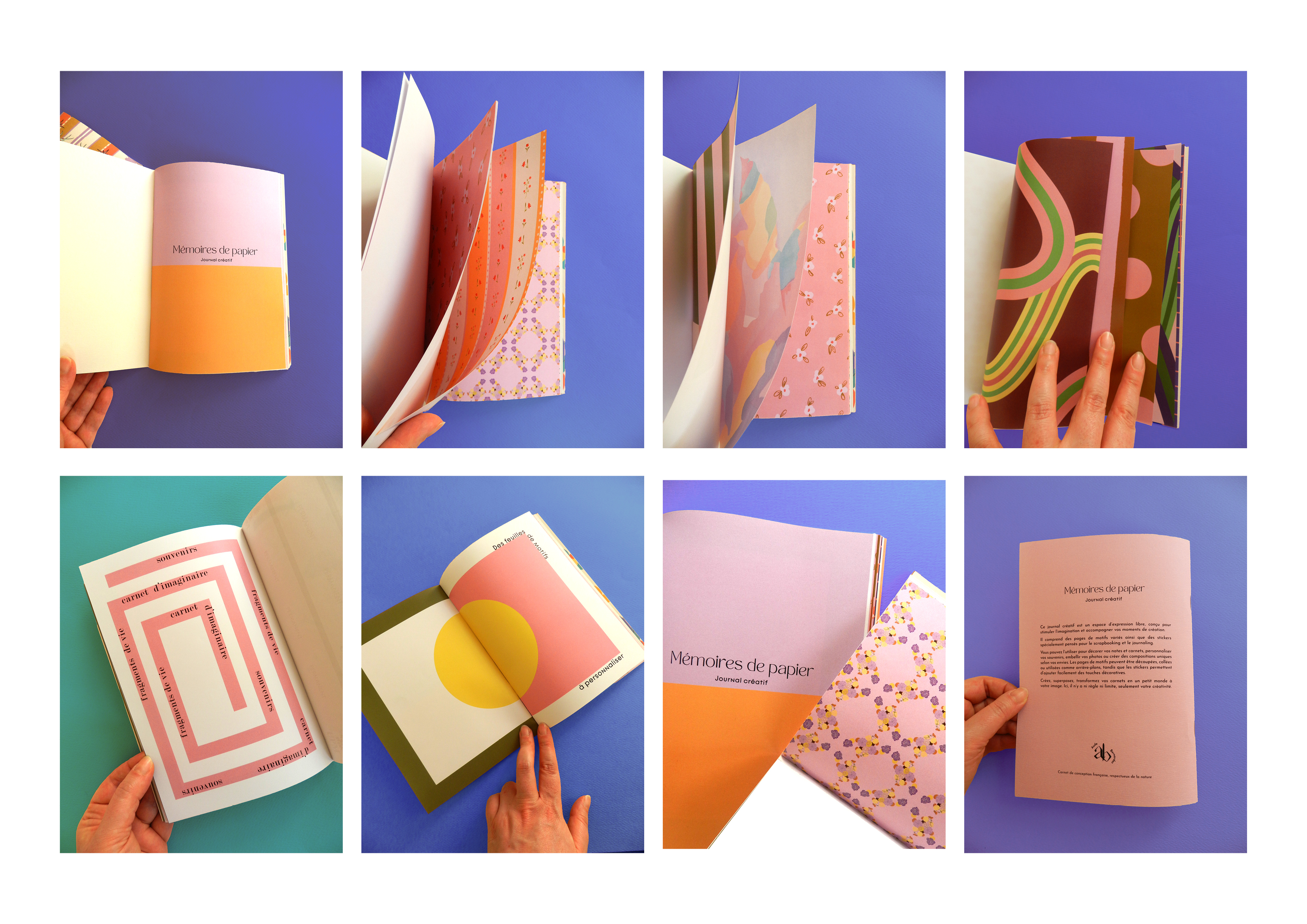 Mémoires de papier - Journal créatif - Ulule