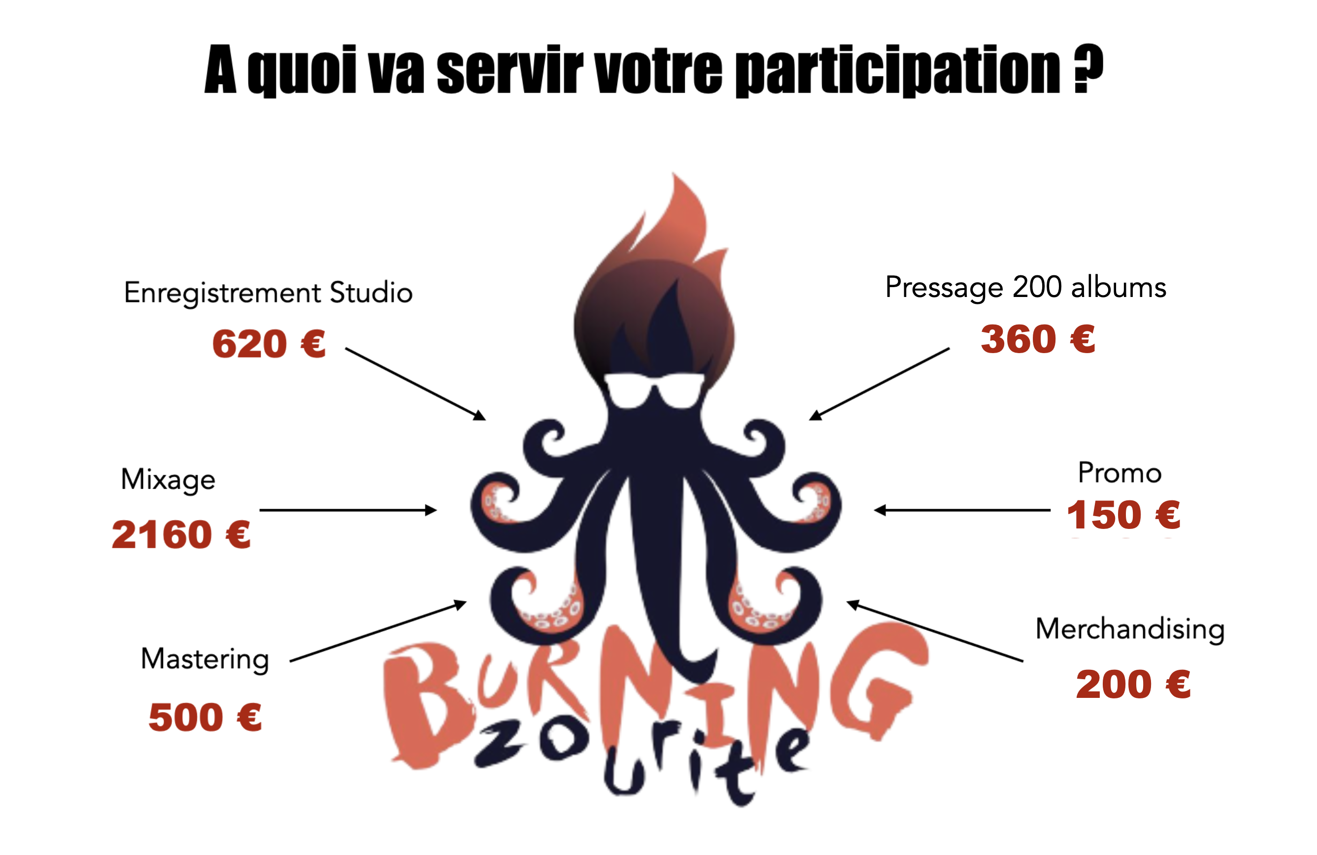 BURNING ZOURITE - LP "MOON" - Ulule