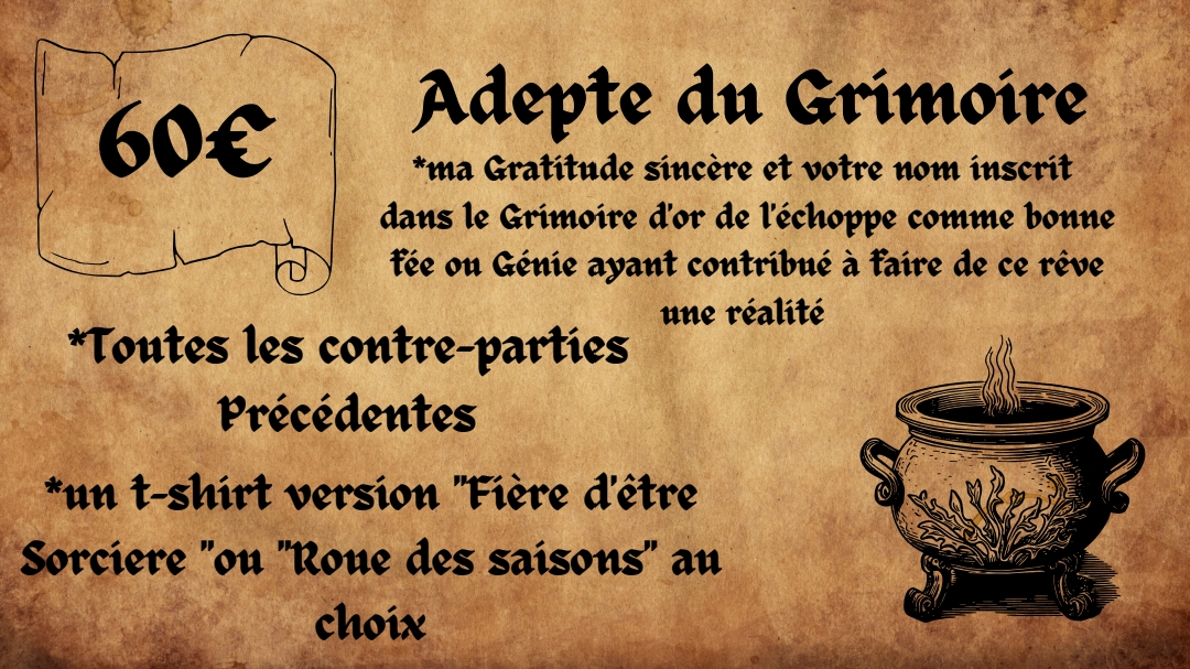 Échoppe magique "Grimoire d'étoiles " - Ulule