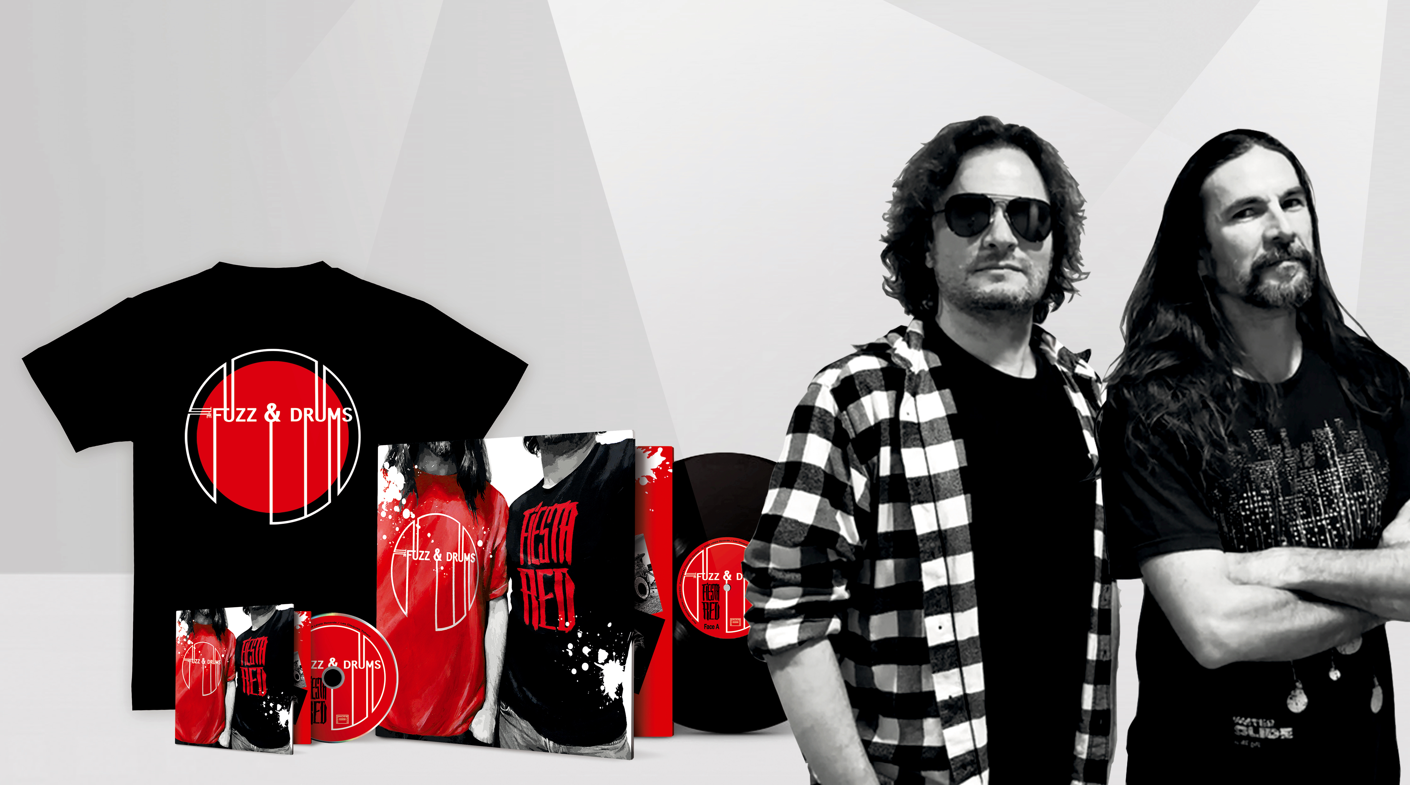 The Fuzz & Drums - "Fiesta Red" LP - Ulule