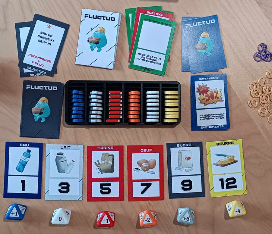 FLUCTUO - Un jeu d’économie et de fluctuations, dès 10 ans - Ulule