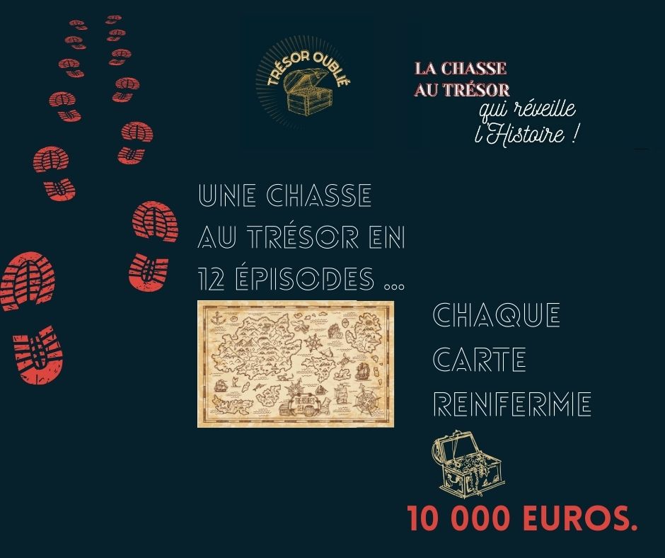 Trésor oublié : Une chasse au trésor qui réveille l'Histoire - Ulule