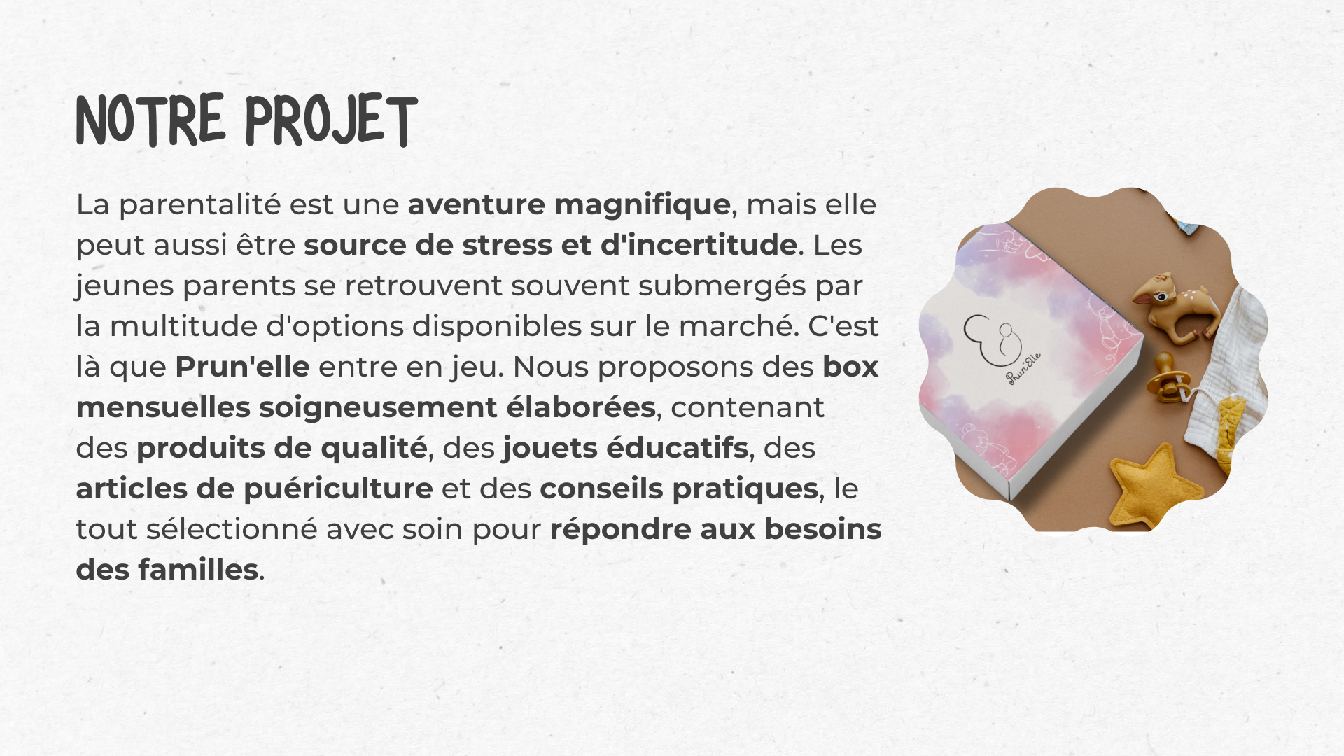 Prun'elle : Box Bébé par Abonnement