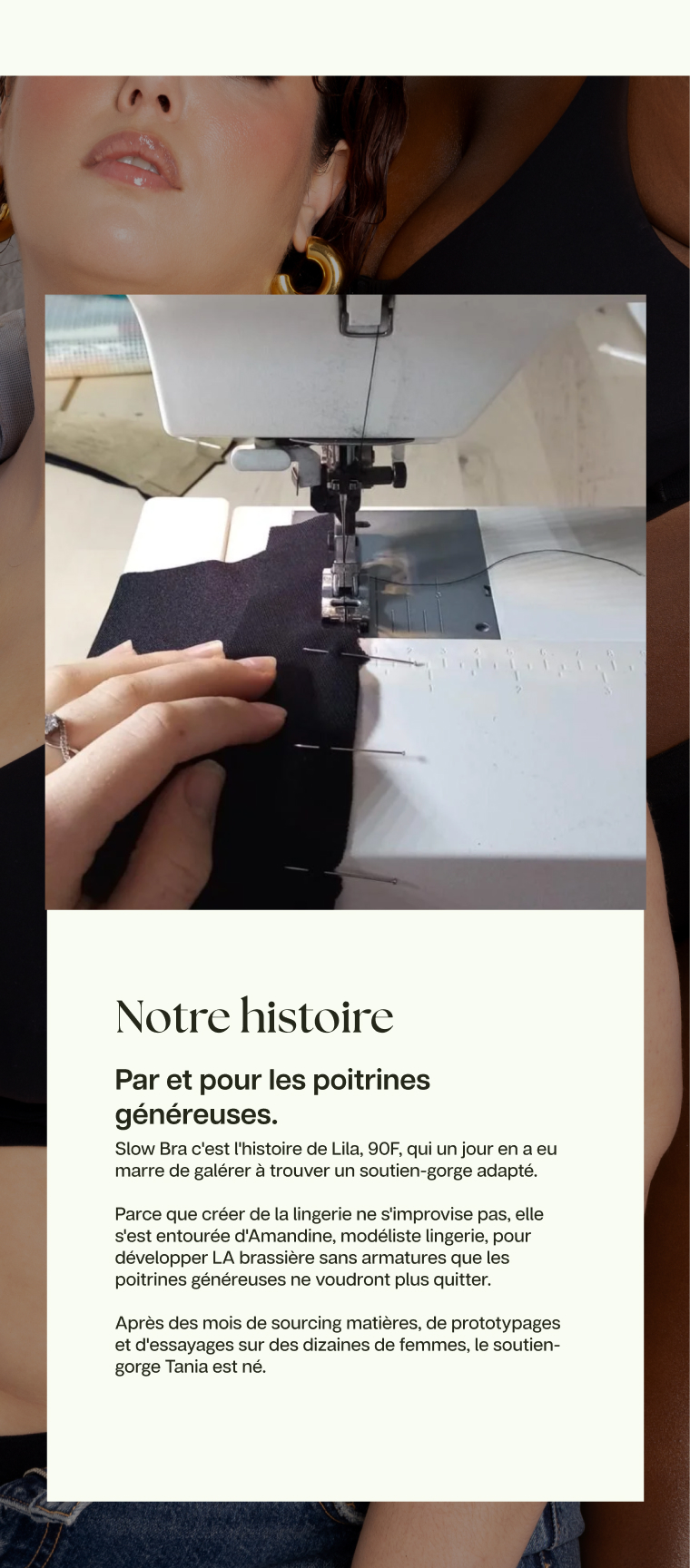 Slow Bra - LA lingerie pour les fortes poitrines - Ulule