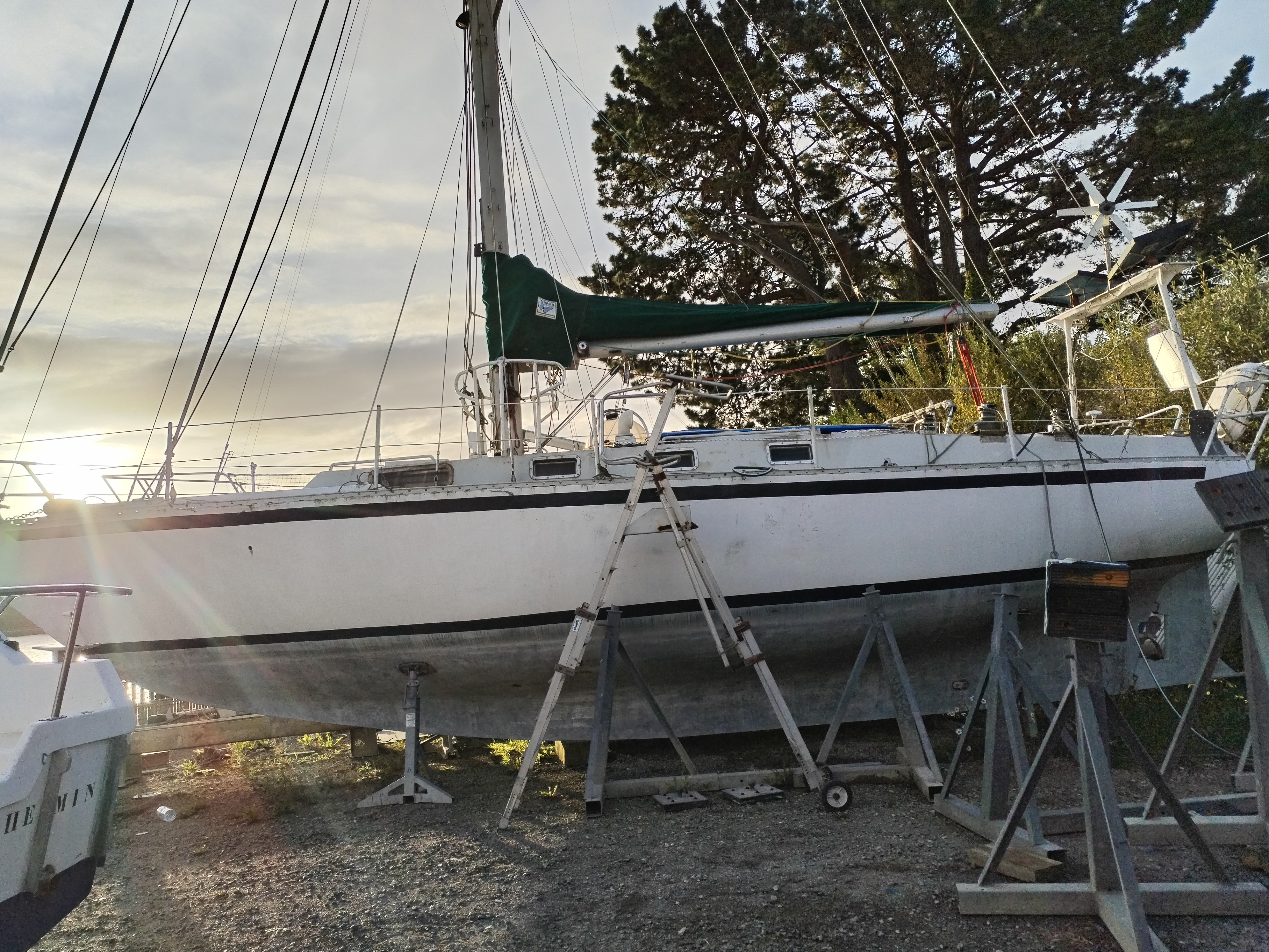Restauration du bateau de Georges Dintilhac TARA BIS