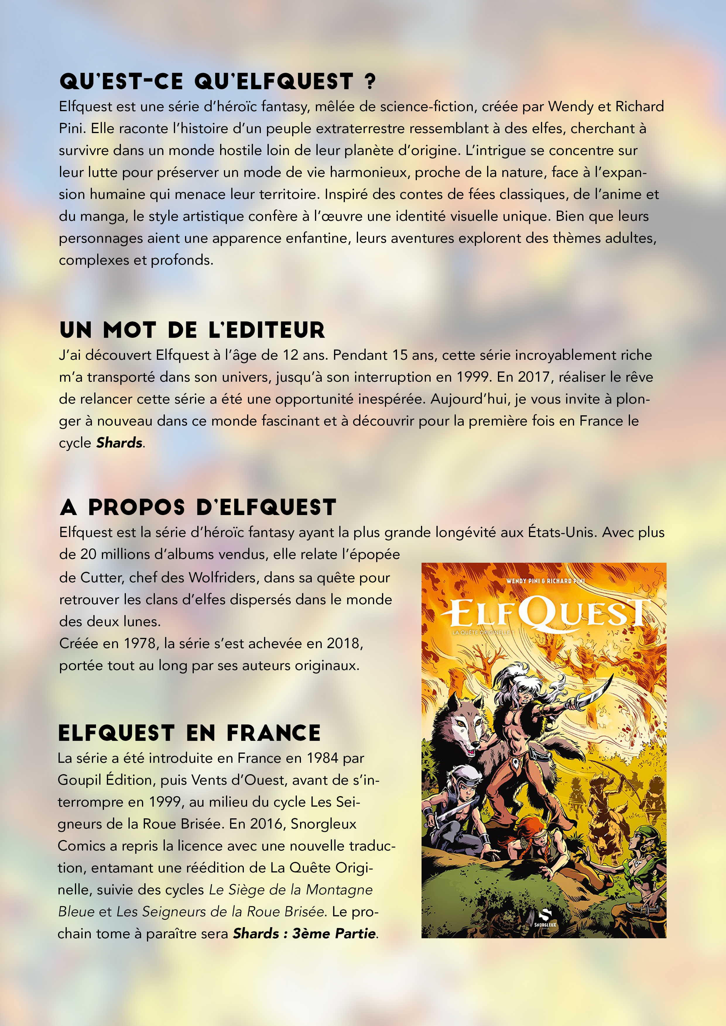 Elfquest : Shards 3ème Partie