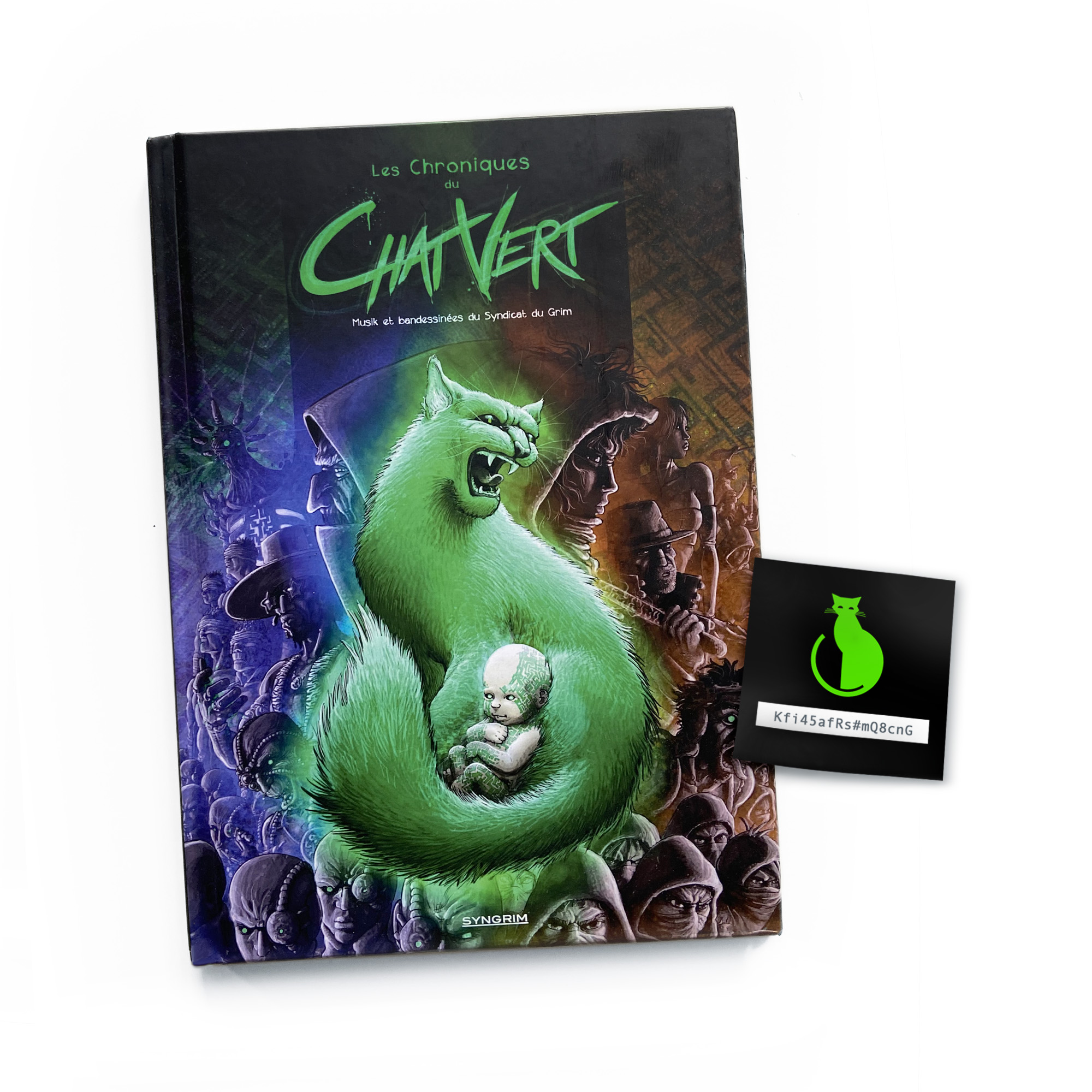 Les Chroniques du Chat Vert : BD et musique