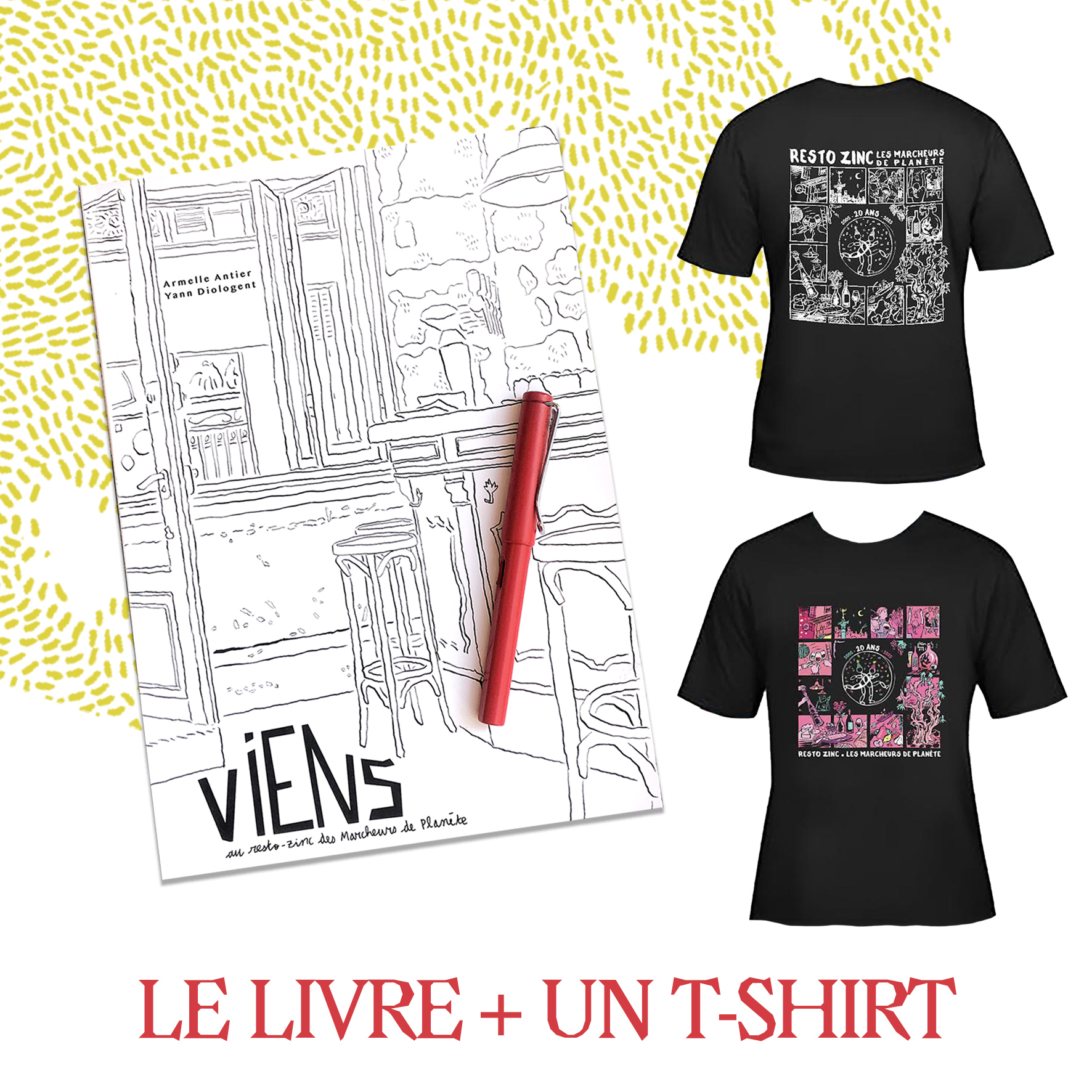 VIENS au Resto Zinc des Marcheurs de planète - Ulule