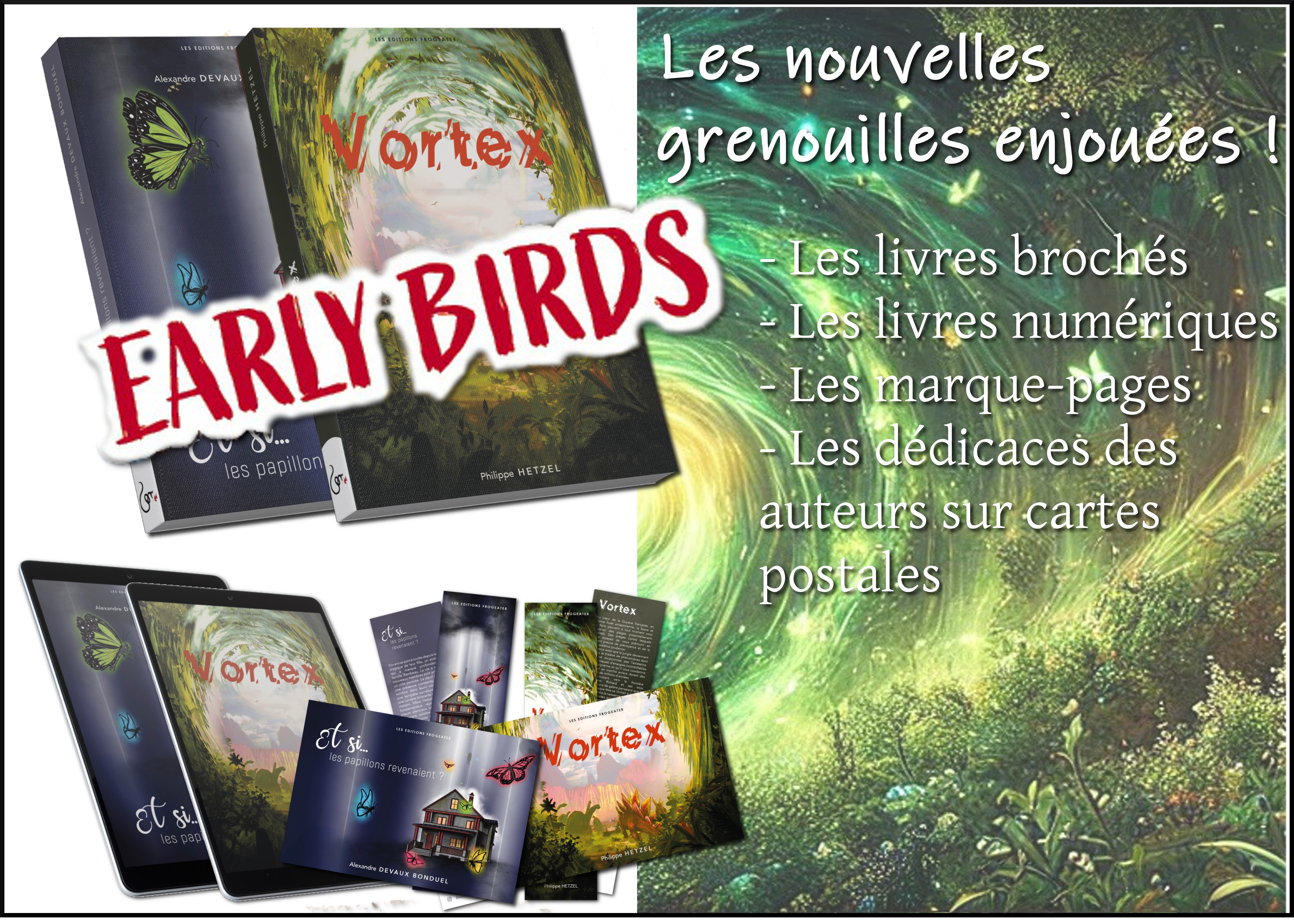 Editions Frogeaters collection printemps 2025