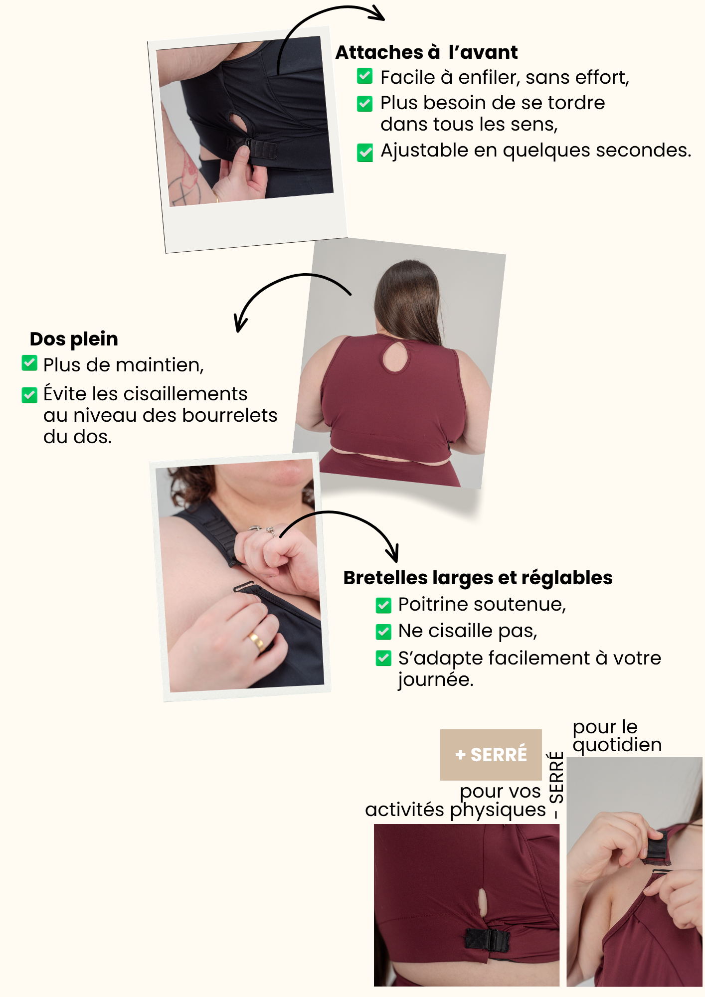 La première brassière pensée pour les grands tours de dos - Ulule