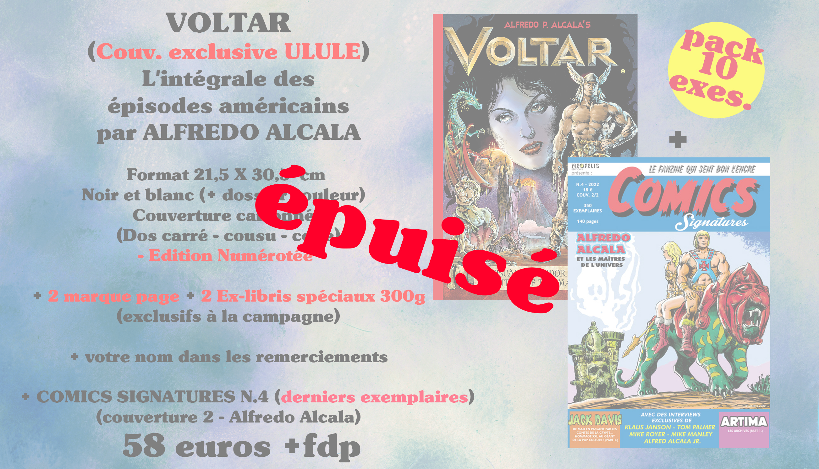 L'intégrale VOLTAR par ALFREDO ALCALA