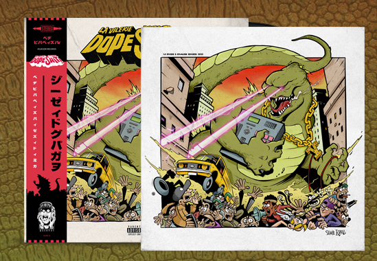 Nouveau vinyle "La Vilerie - Dope Shit!" - Ulule