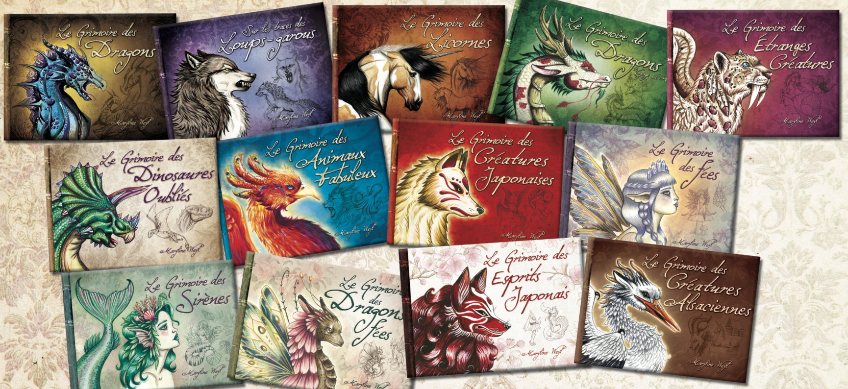 Livre "Le grimoire des créatures alsaciennes"